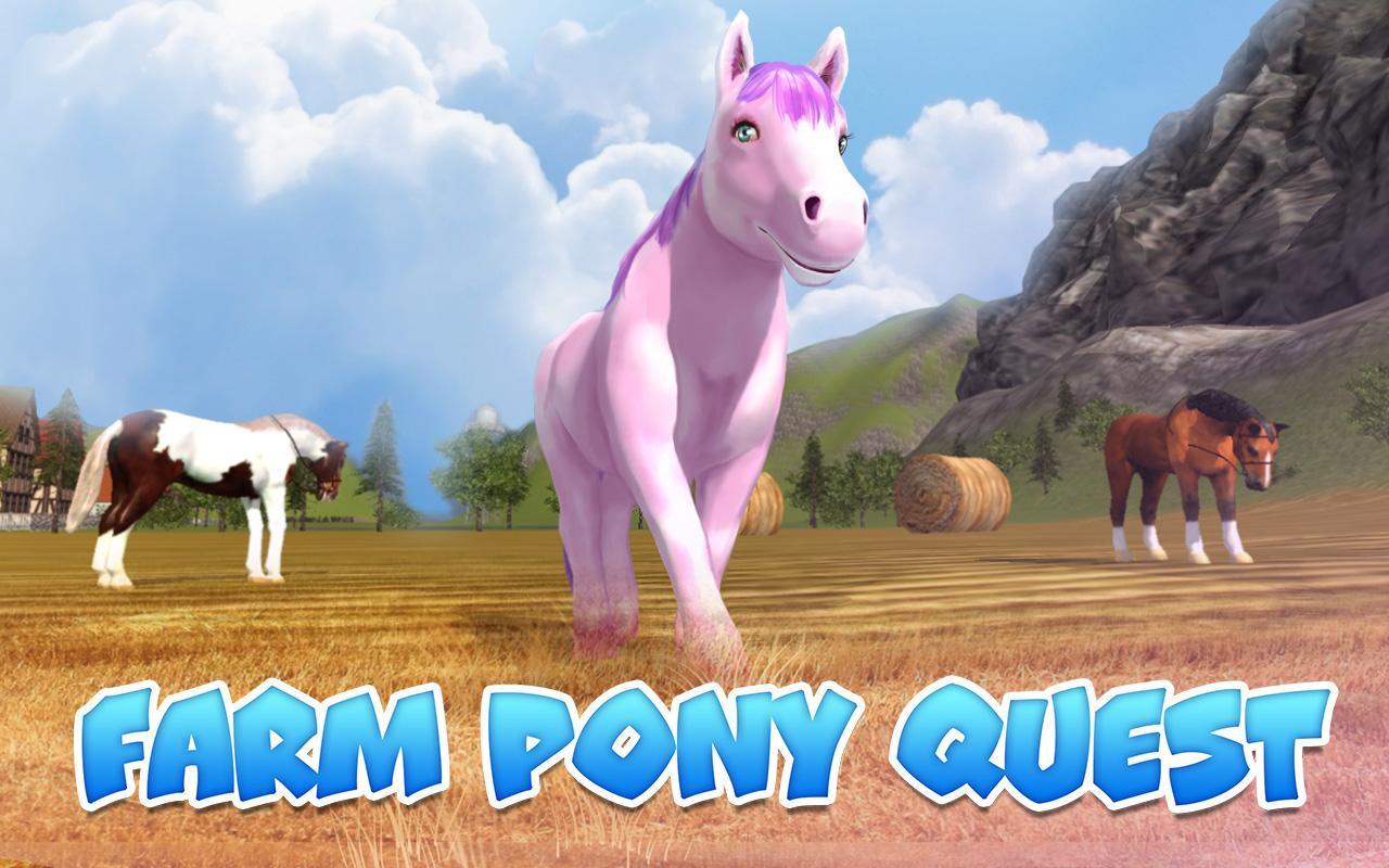 ดาวน์โหลด Pony Simulator: Farm Quest 3D บนพีซี | GameLoop Official