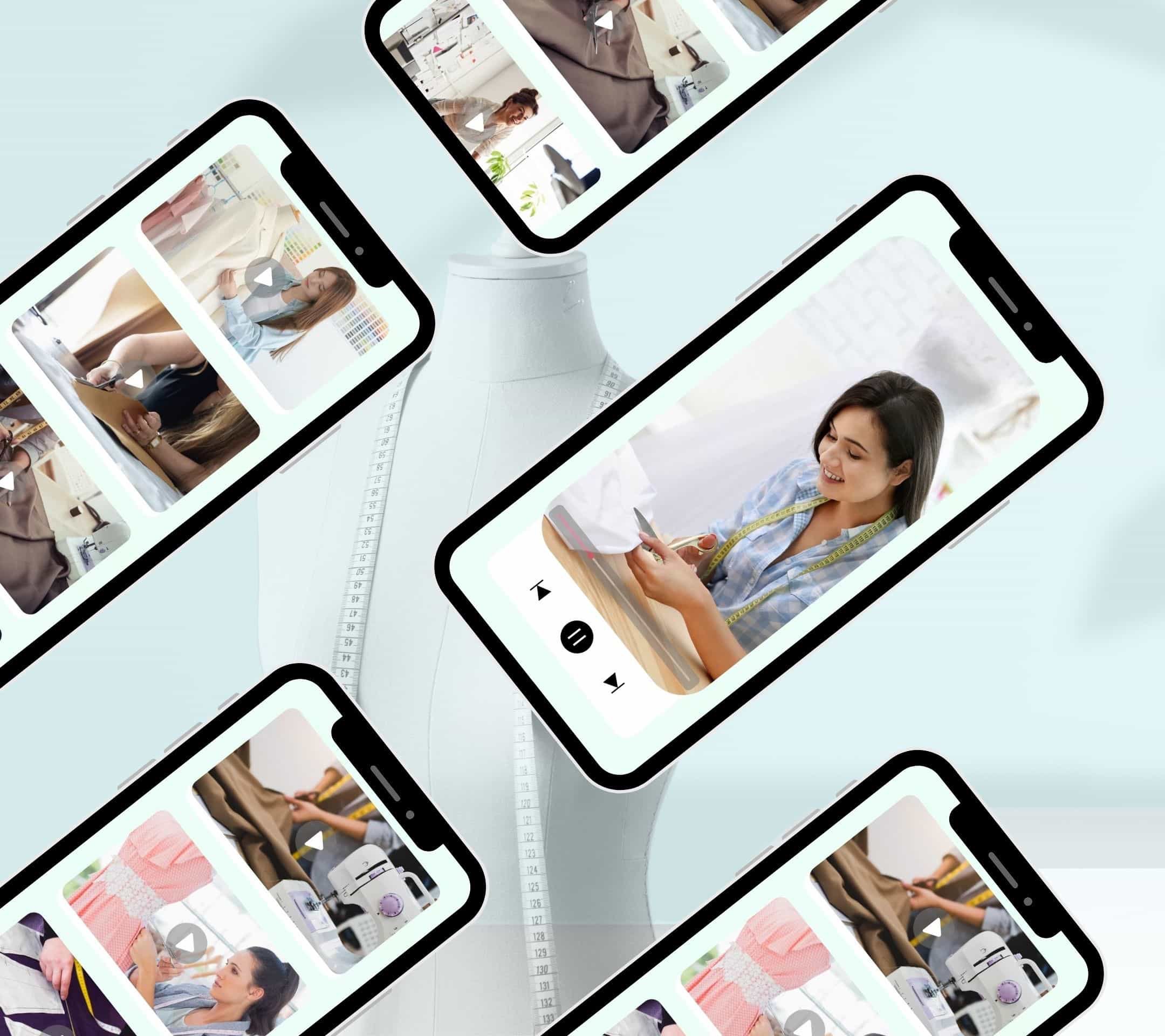 Download Dress Cutting Stitching App android on PC