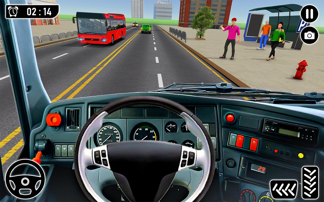تنزيل Modern City Coach Bus Simulator: Bus Driving Games على جهاز ...