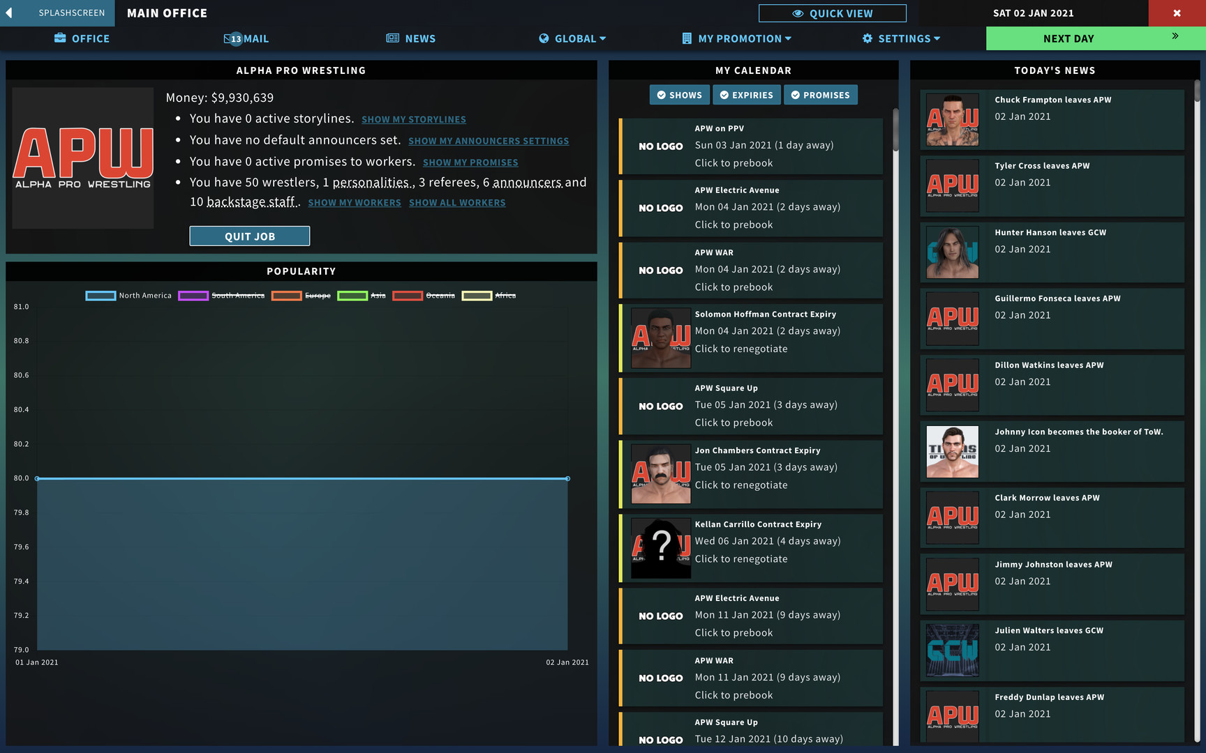 Download Pro Wrestling Sim Free and Play on PC