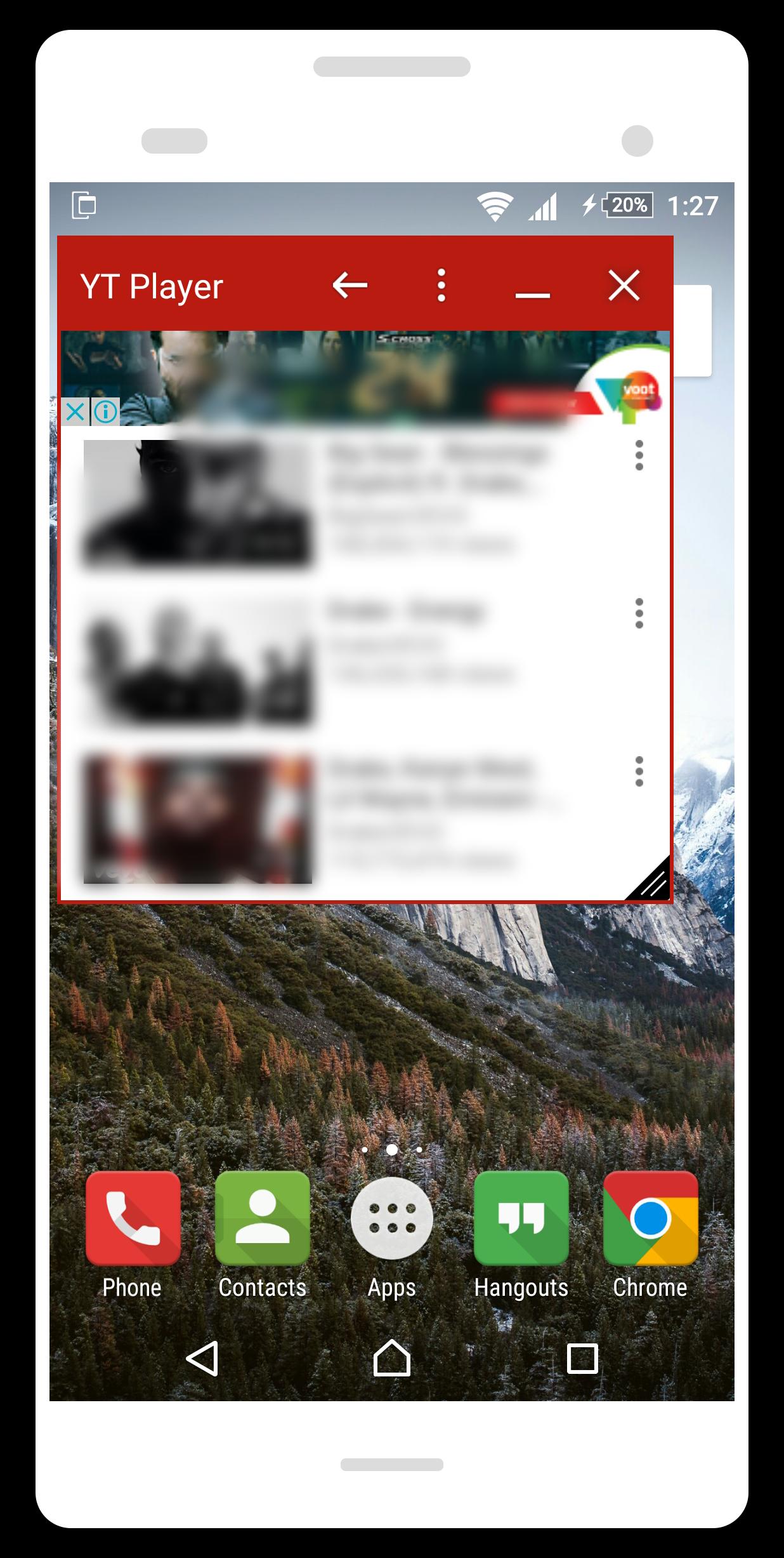 Download YT Player - Small App android on PC