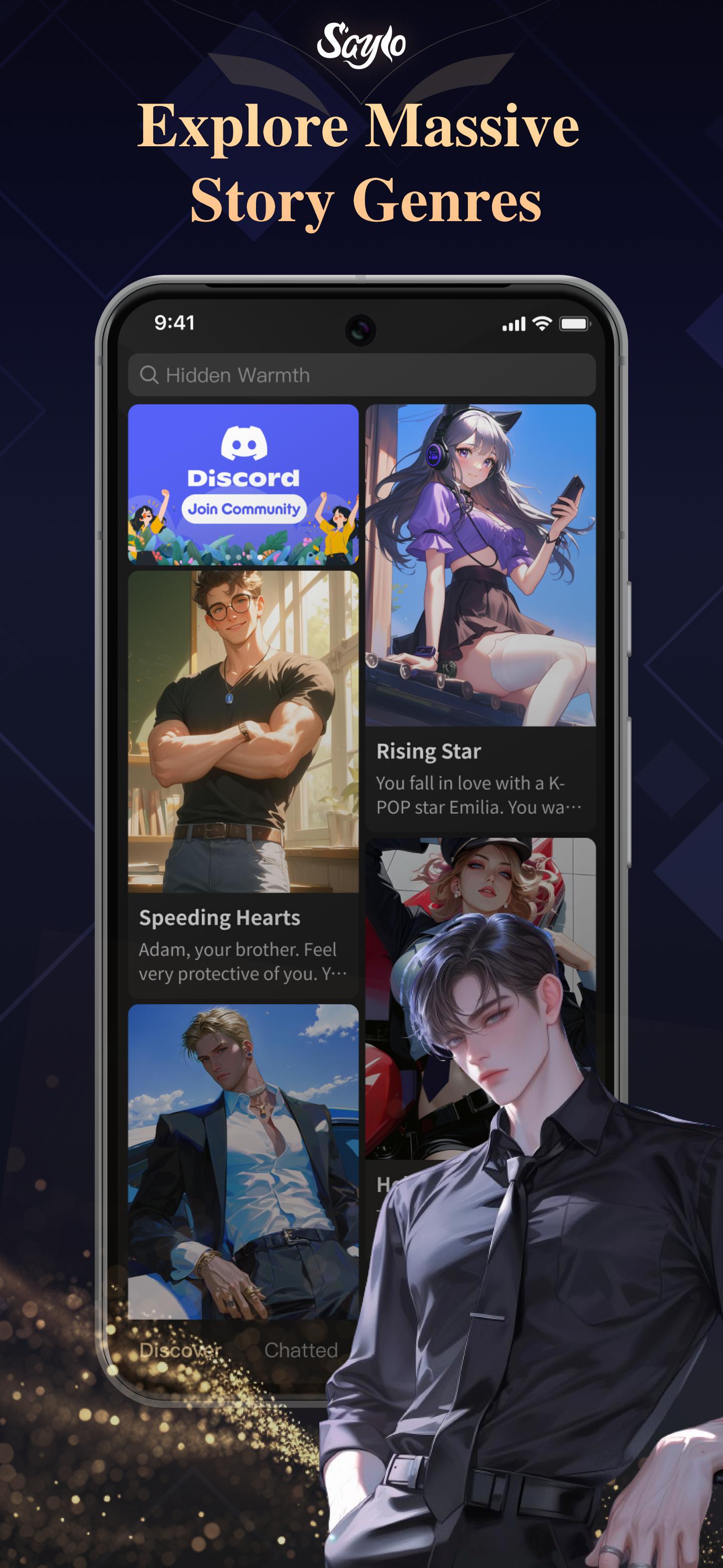 在電腦上下載Saylo: AI Character Story Chat | GameLoop官方網站