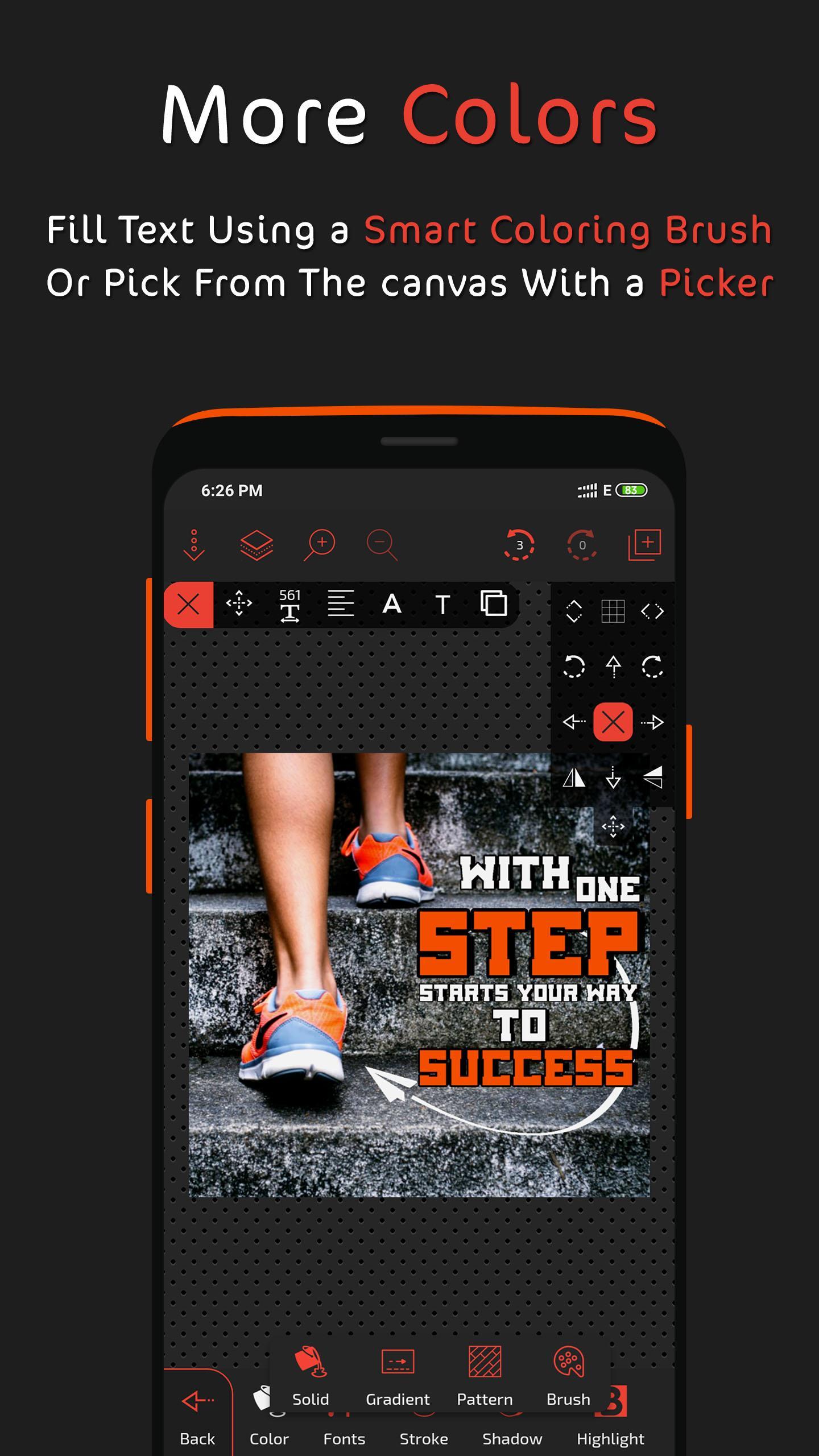 在電腦上下載Postershop - Typography Design | GameLoop官方網站