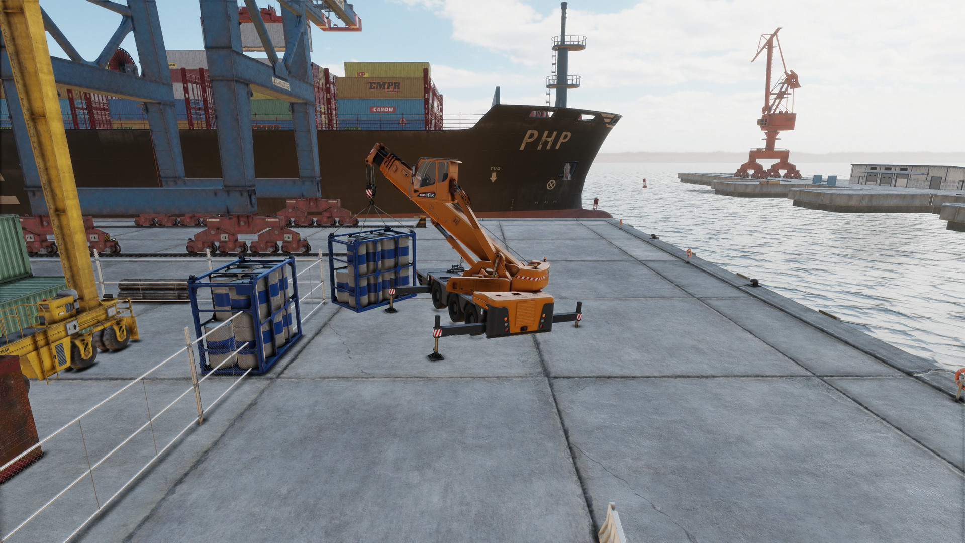 Download Crane Logistics Simulator Free and Play on PC