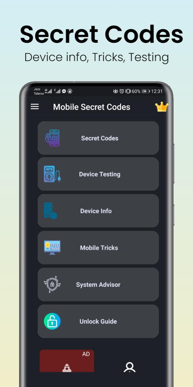 Download All Mobile Secret Codes android on PC