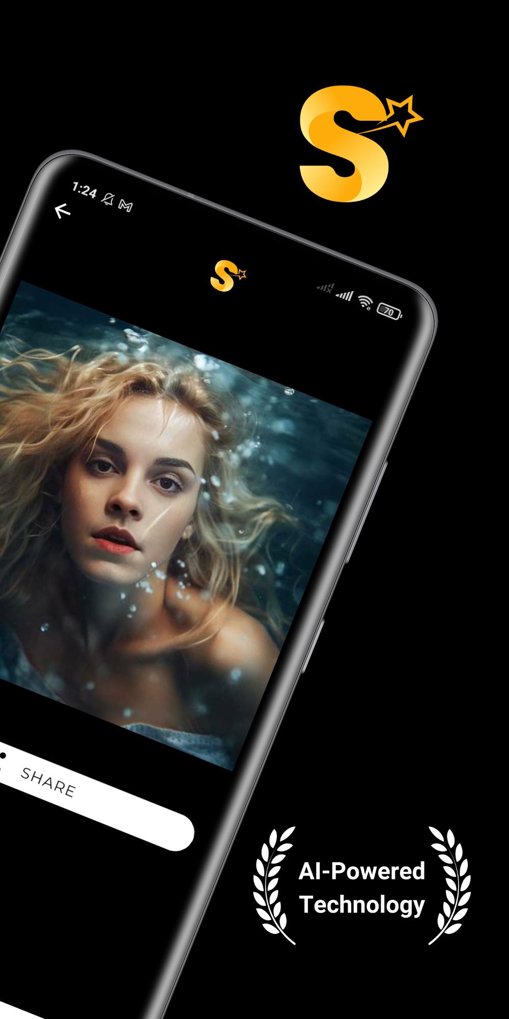 Скачать Swappy: AI Face Swap на ПК | Официальный представитель GameLoop