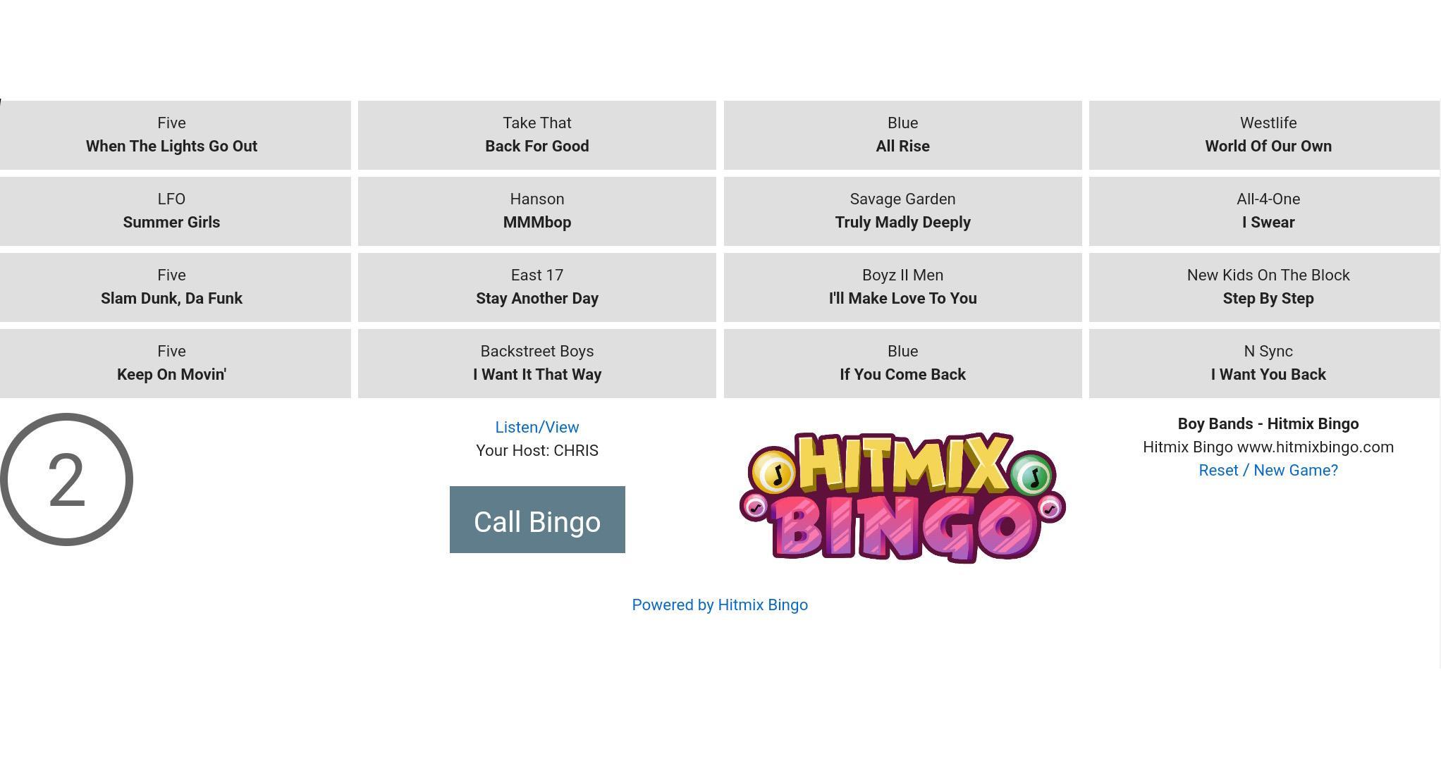 Download Hitmix Bingo android on PC