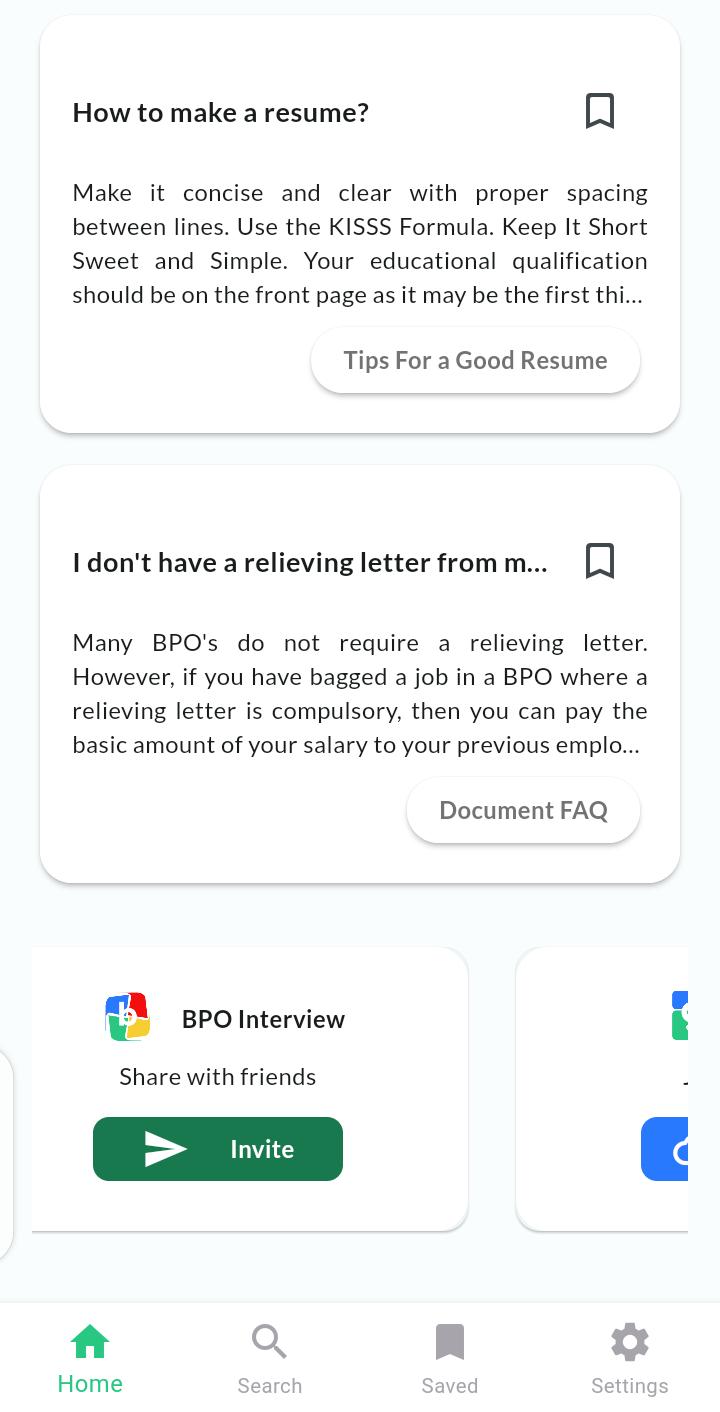 Download BPO Interview Coaching android on PC