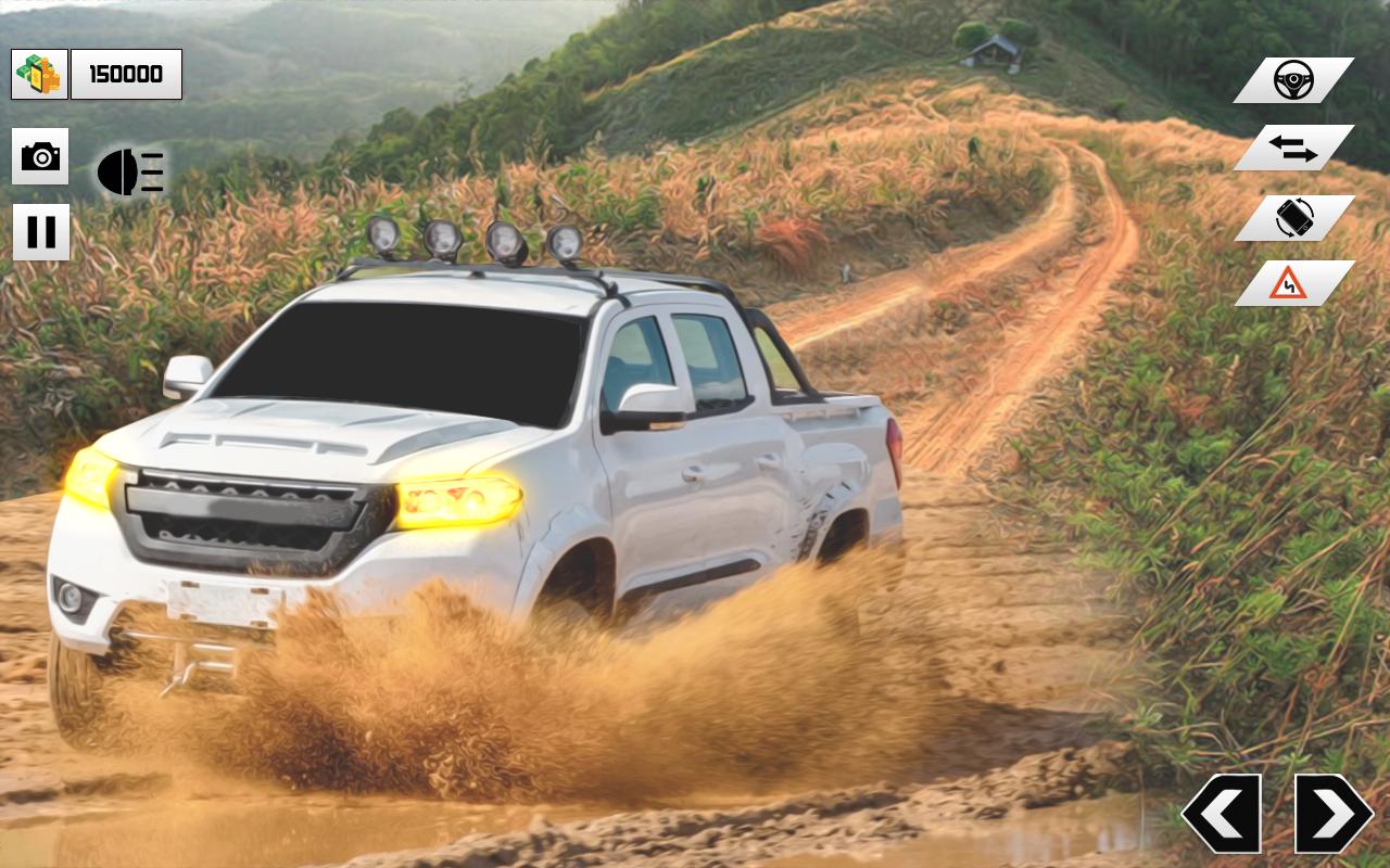 Download 4x4 Offroad Pickup Truck Game android on PC