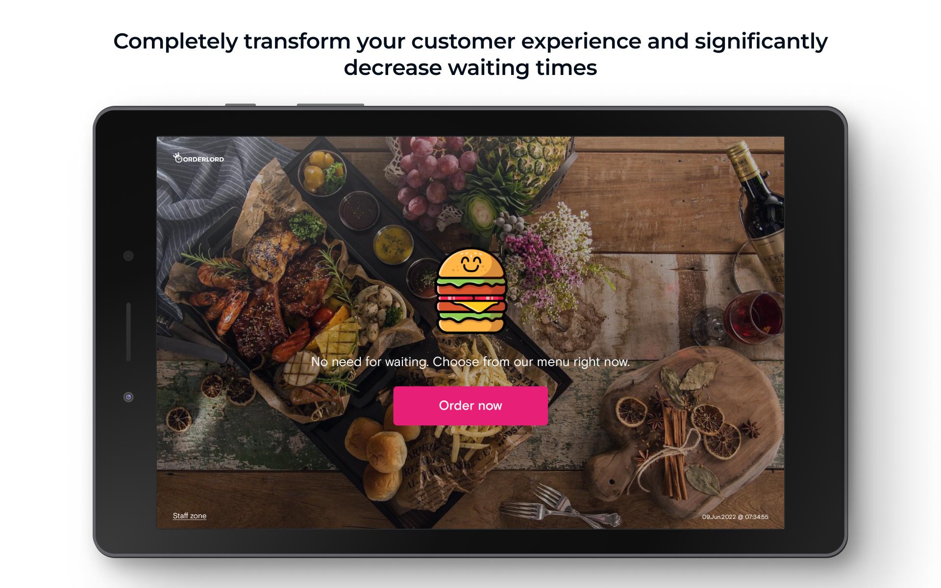 Download OrderLord Kiosk android on PC