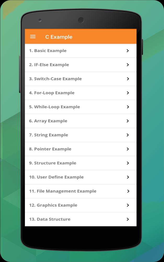 Download C Example android on PC