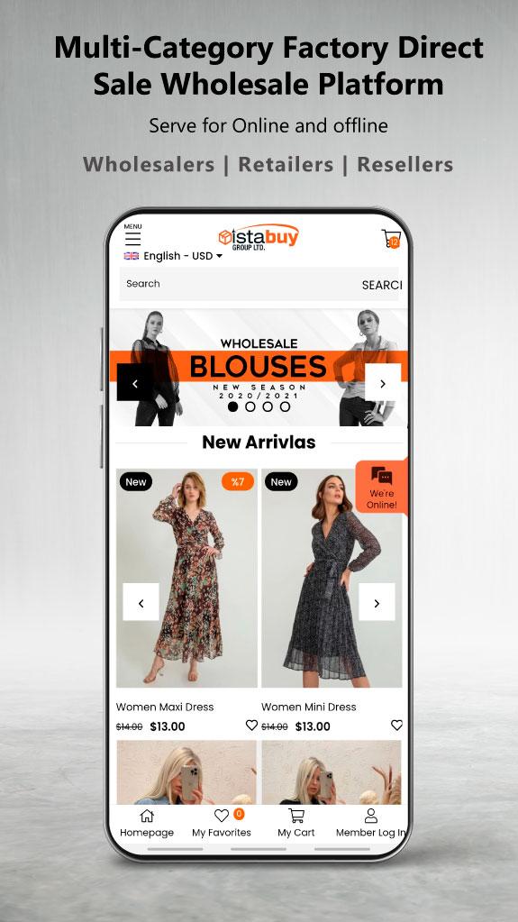 Descargar IstaBuy - Wholesale Clothing en PC | GameLoop Oficial