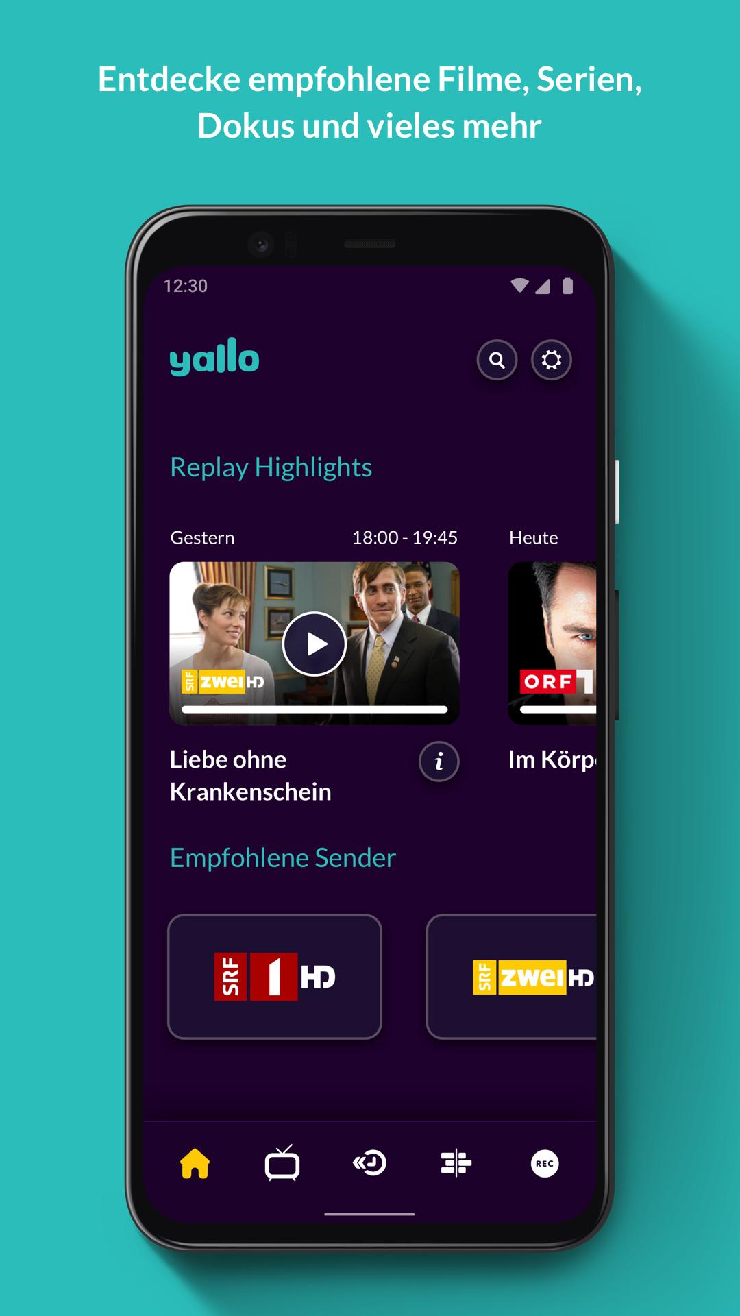 Download yallo TV android on PC