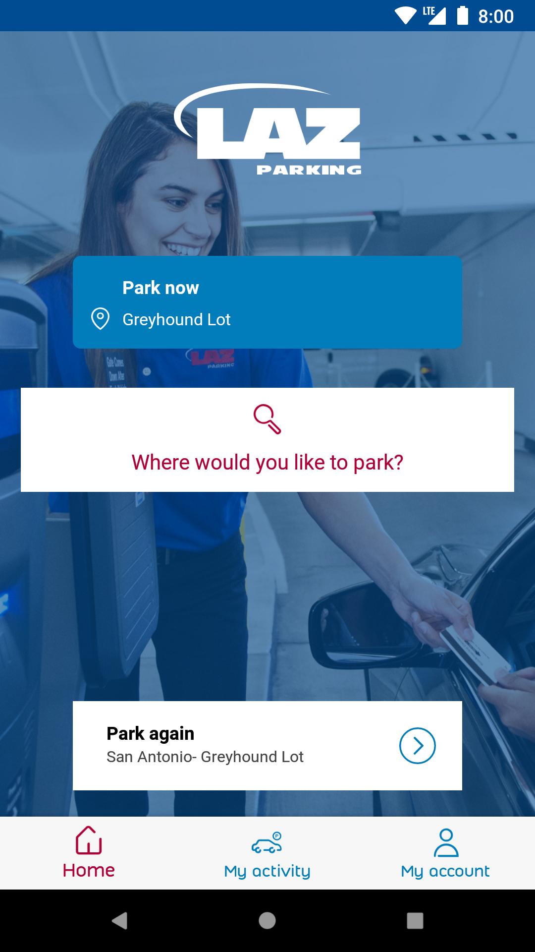 Download LAZ Parking android on PC