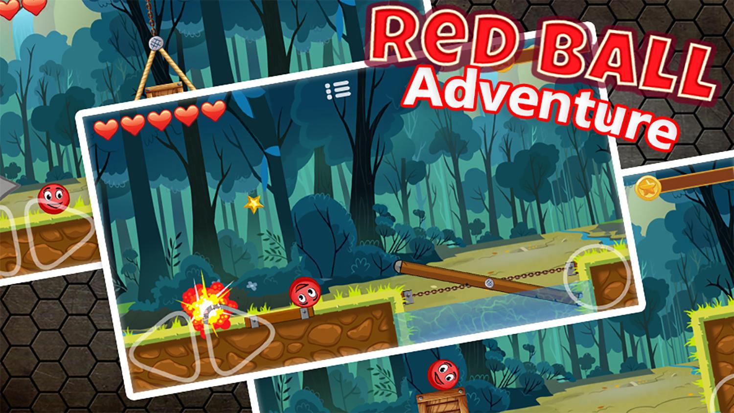Download Red Ball Adventure - Ball Bounce Game android on PC