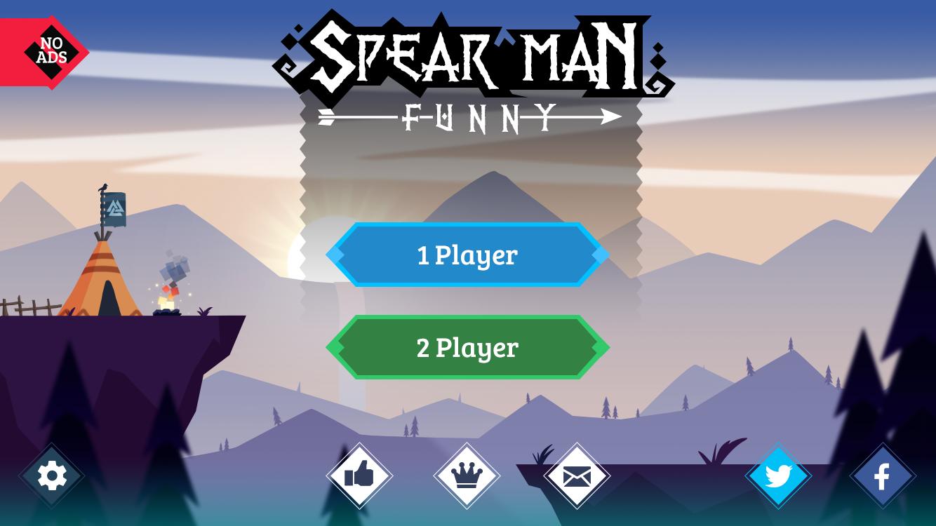 Download SpearMan Two Player - Stickman android on PC