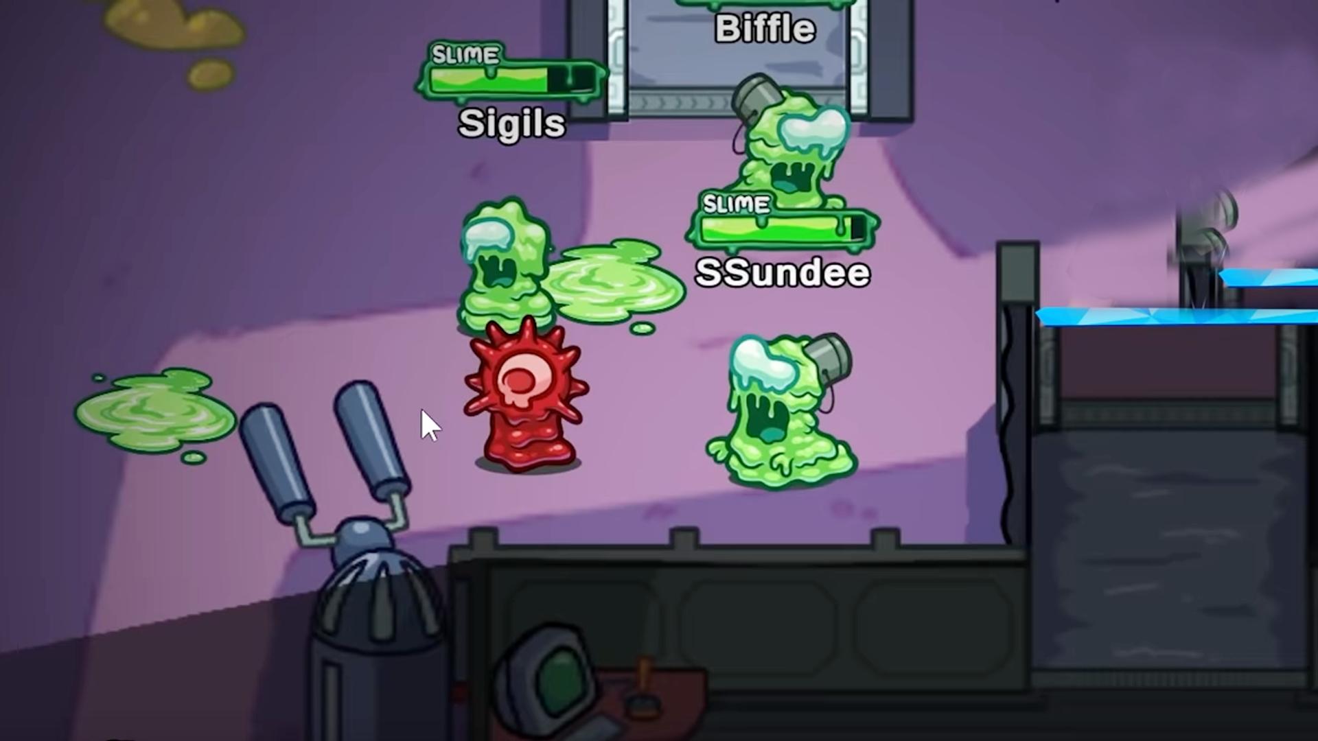 تنزيل Slime imposter Mod in Among Us على جهاز الكمبيوتر | مسؤول GameLoop
