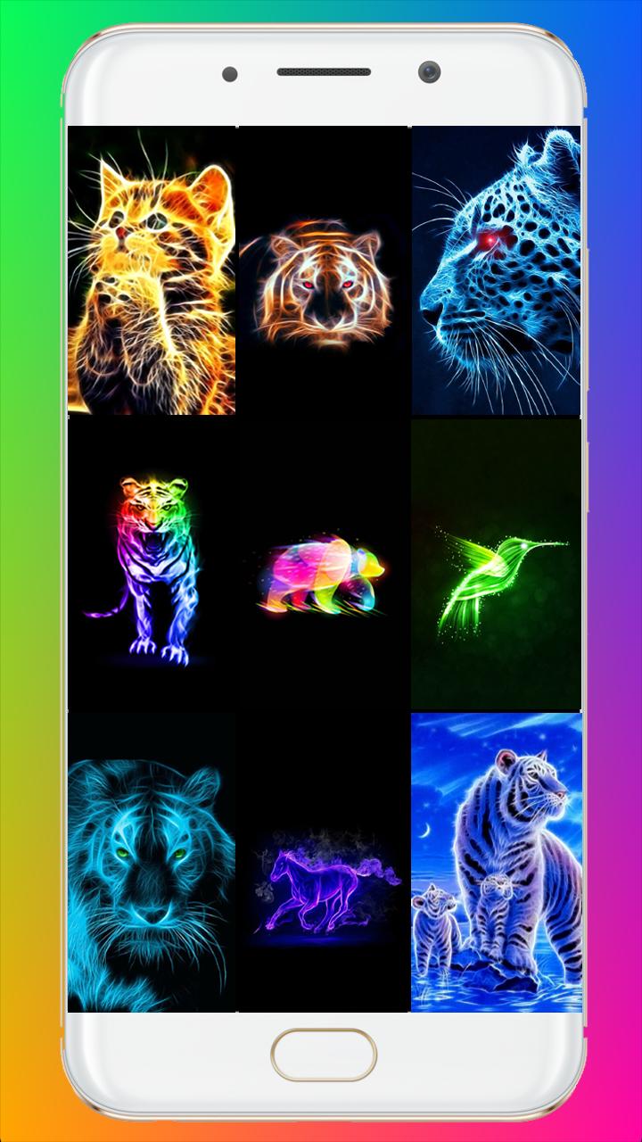 تنزيل Neon Animal Wallpaper على جهاز الكمبيوتر | مسؤول GameLoop