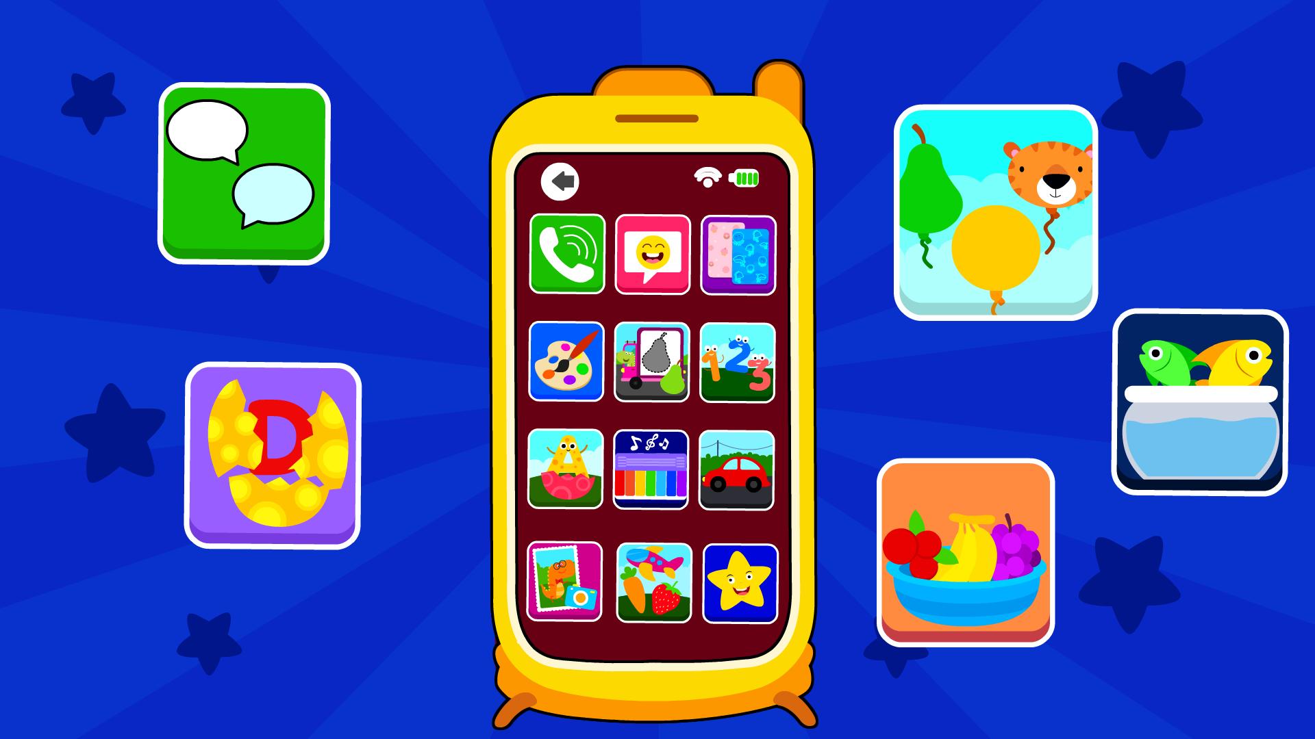 Download Baby Games: Phone For Kids App android on PC