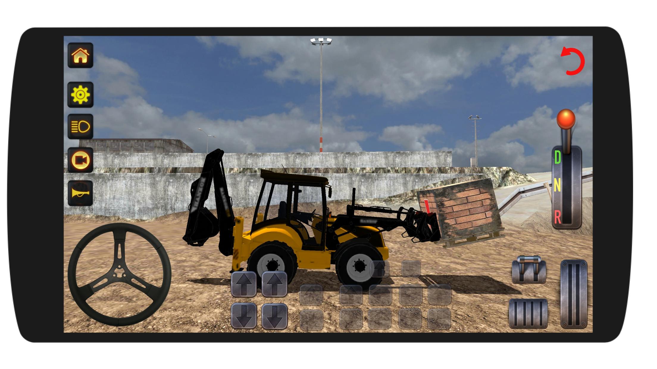Download Excavator Loader Realistic Sim android on PC