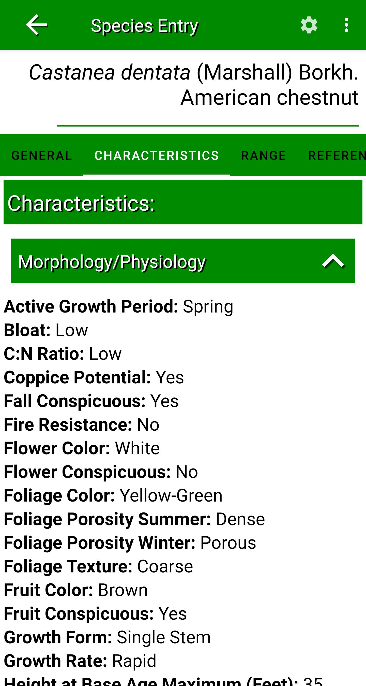 Download Plant Species Database android on PC