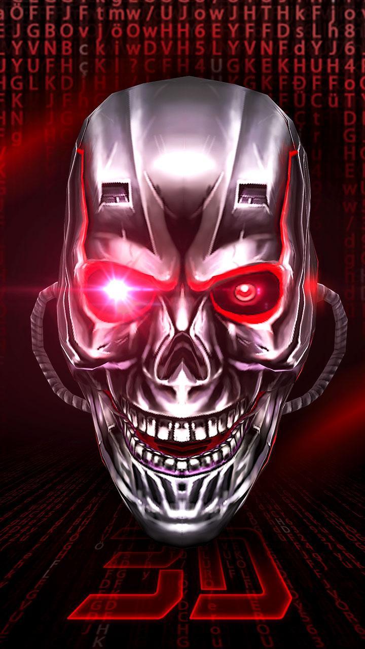 ดาวน์โหลด Neon Blood Skull 3D Theme บนพีซี | GameLoop Official