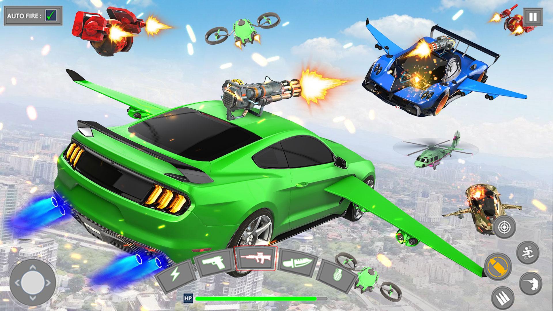 Download Robot Car Flying Car Games 3D android on PC