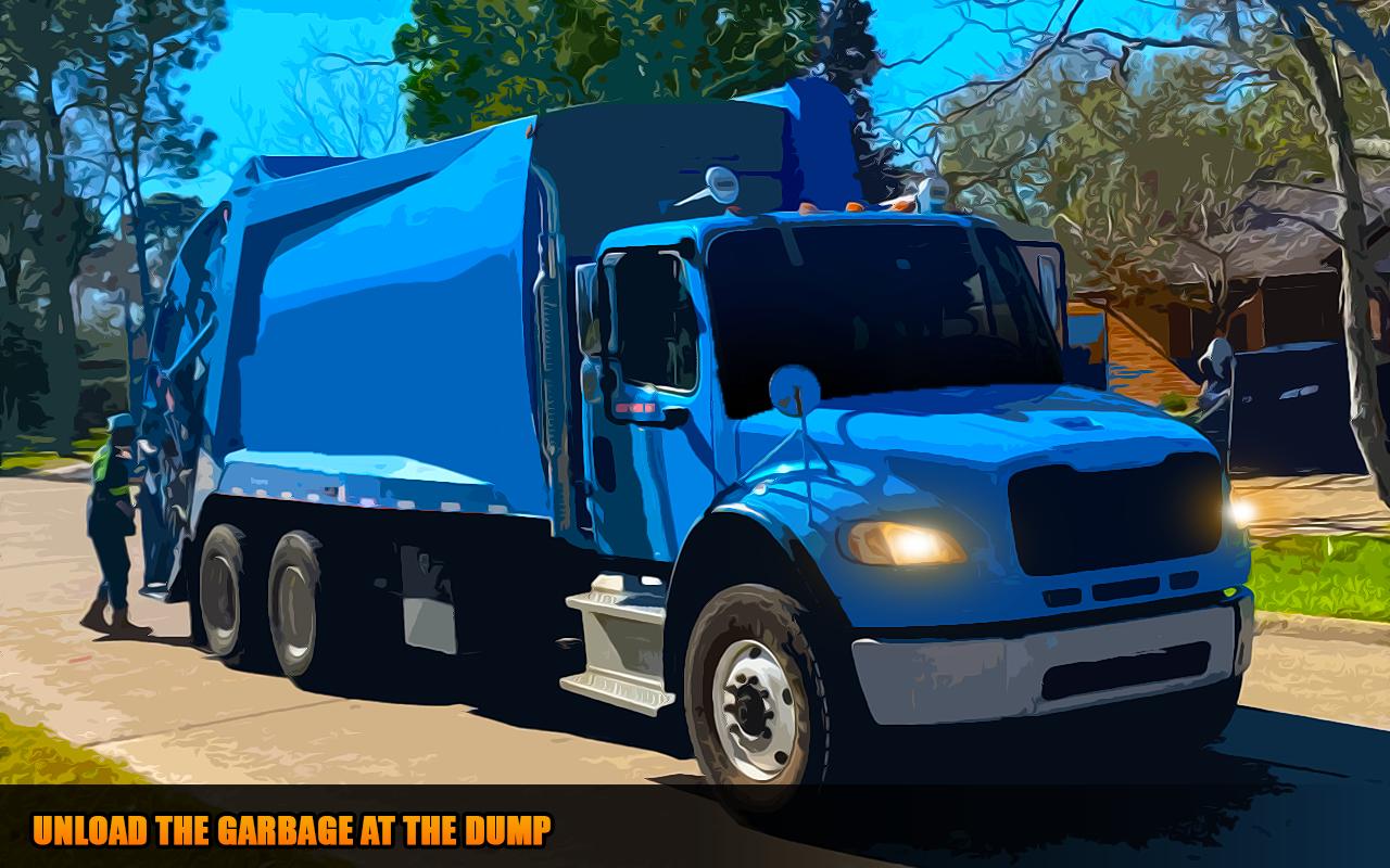 Download Garbage Truck Sim Trash Truck android on PC