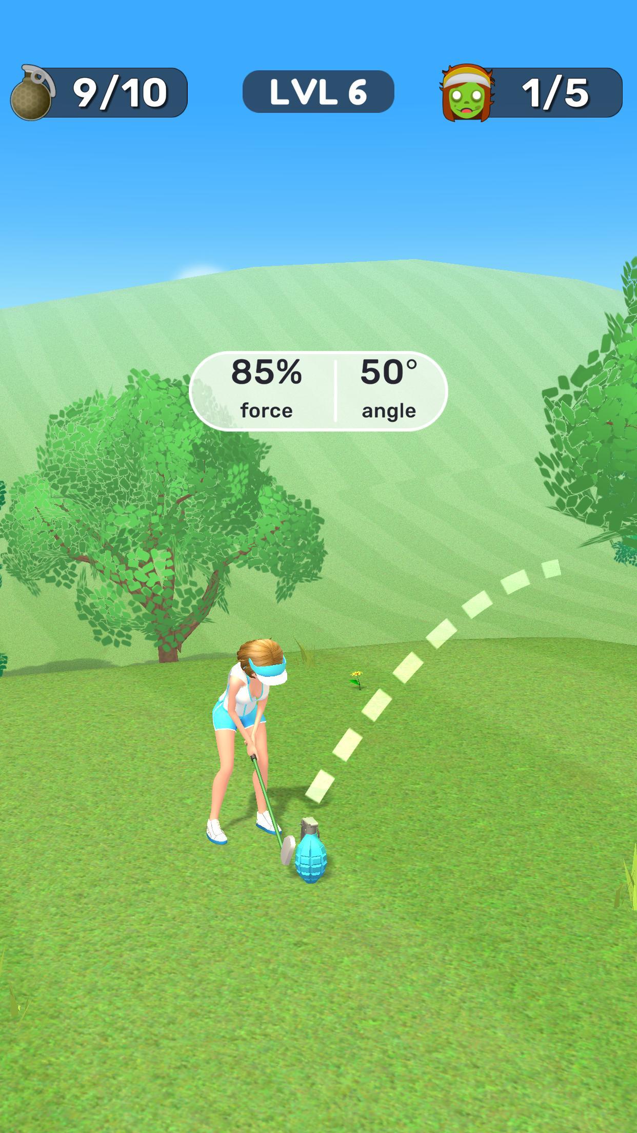Download Angry Golf android on PC