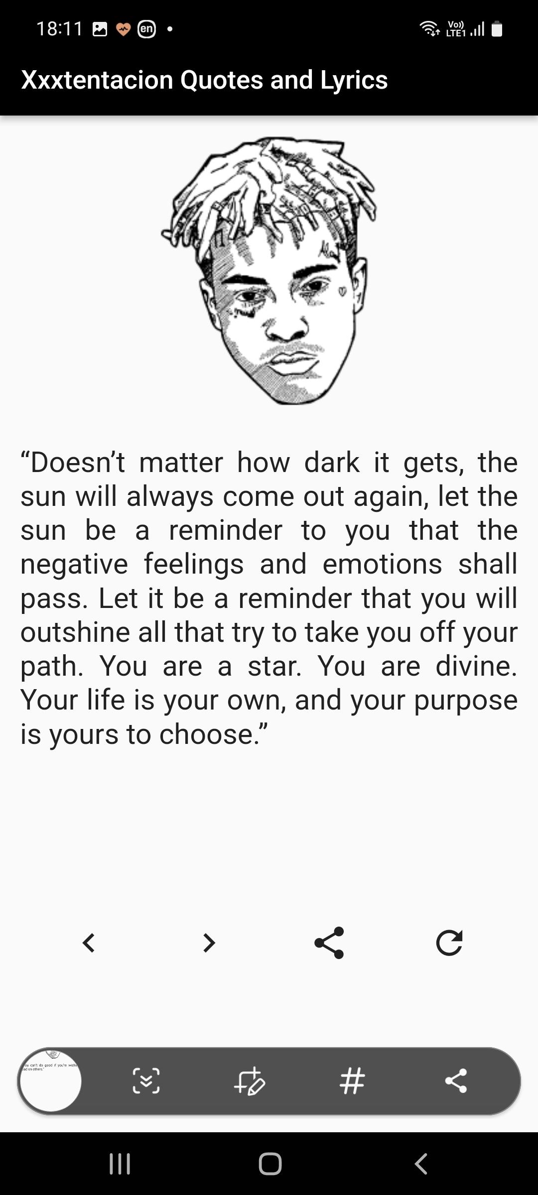 Descargar Xxxtentacion Quotes and Lyrics en PC | GameLoop Oficial