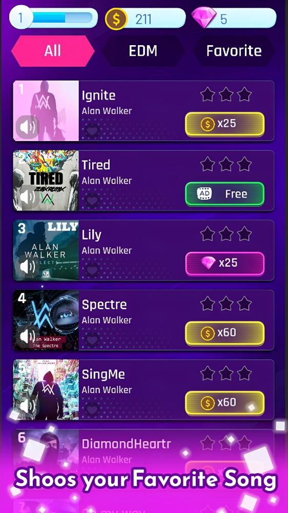 Descargar Alan Walker : Piano Tiles DJ en PC | GameLoop Oficial