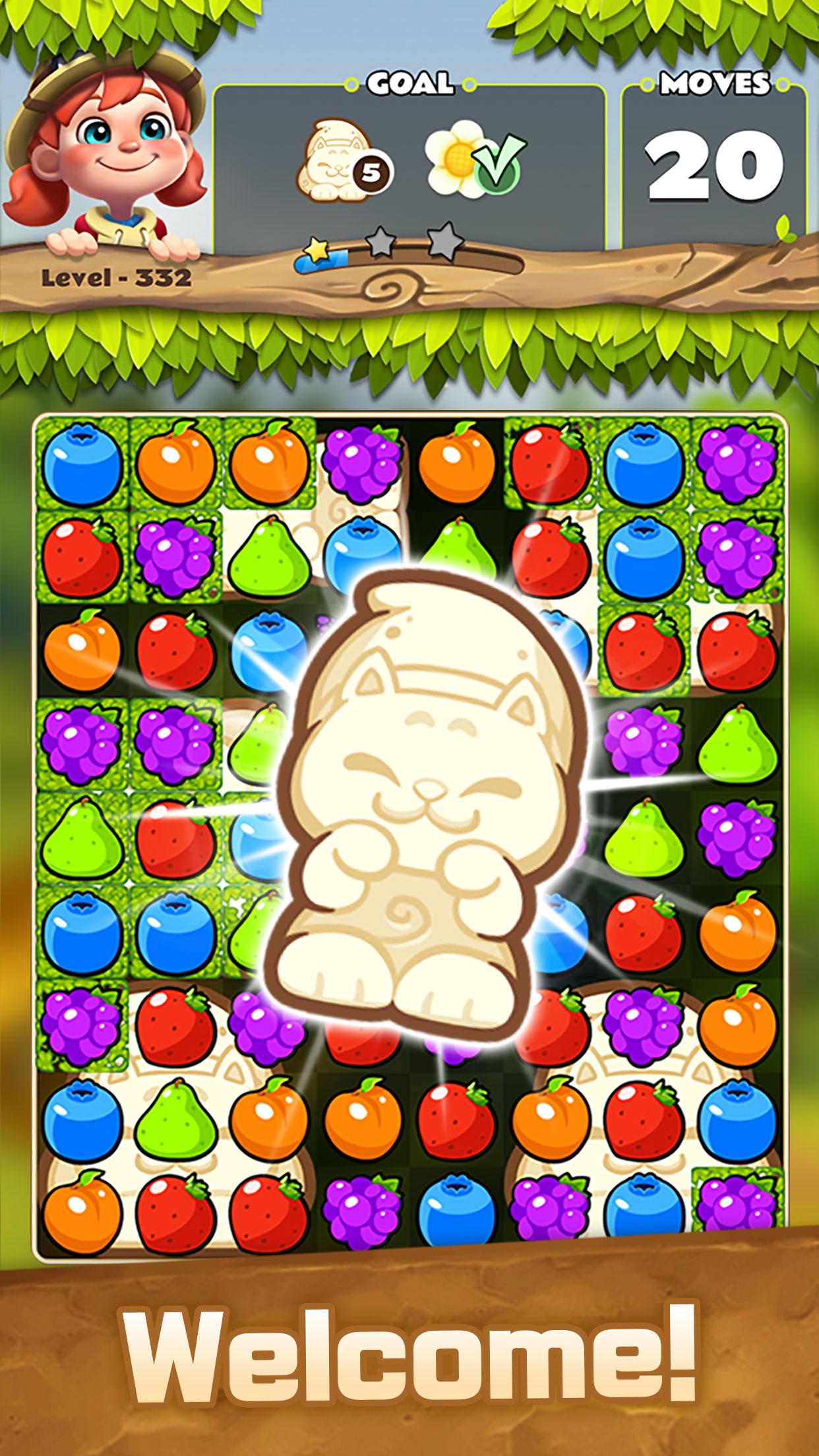 تنزيل Fruits POP : Match 3 Puzzle على جهاز الكمبيوتر | مسؤول GameLoop