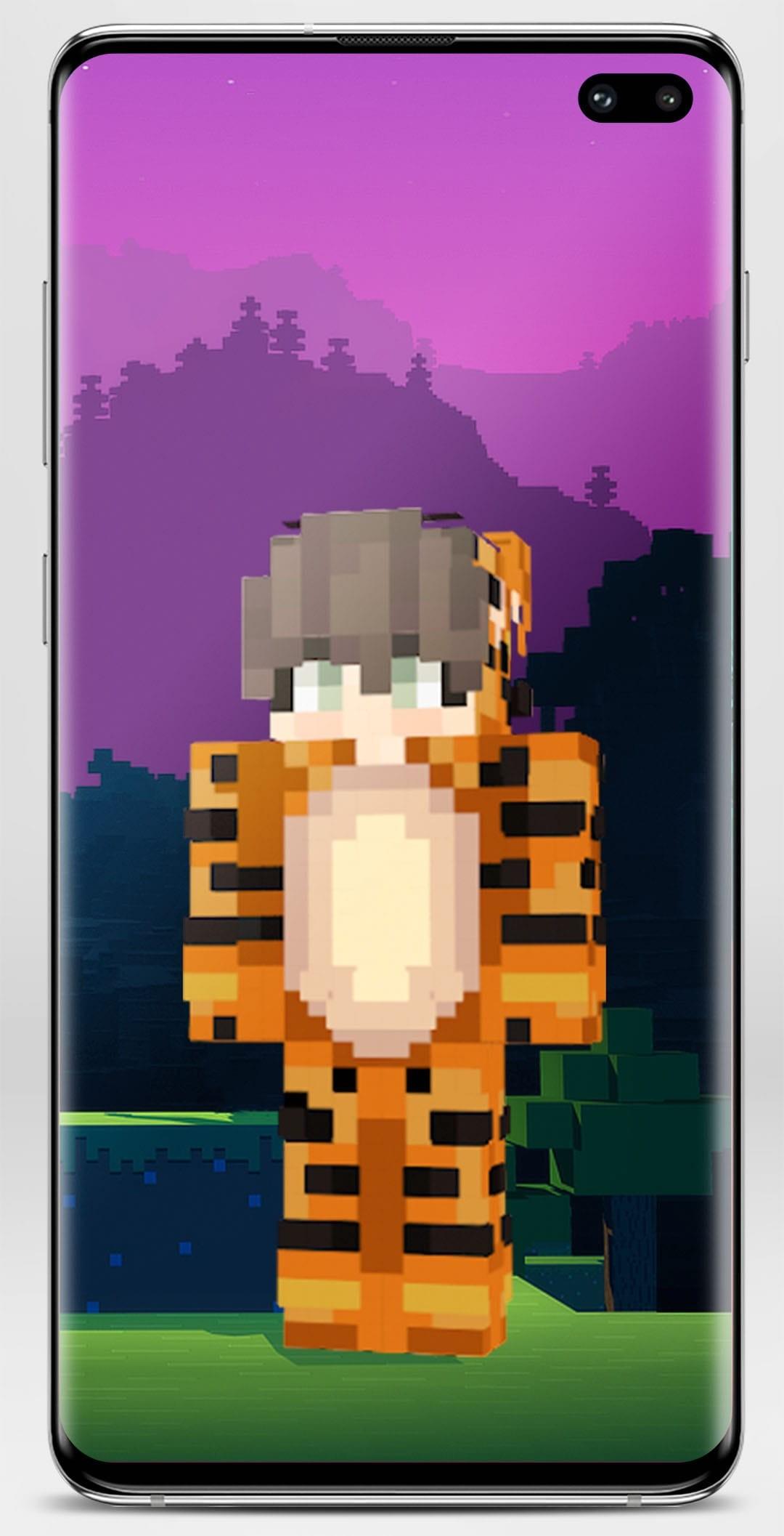 Baixe Tiger Skin for Minecraft no PC | Oficial GameLoop