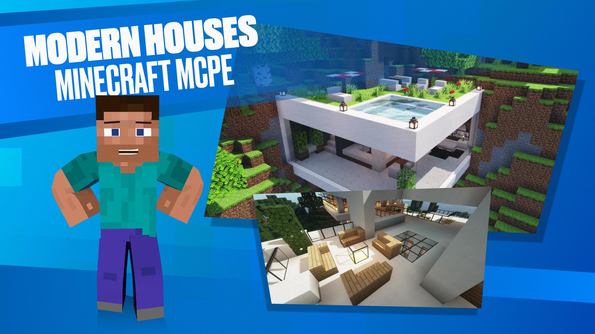 Download Modern House for Minecraft Map android on PC