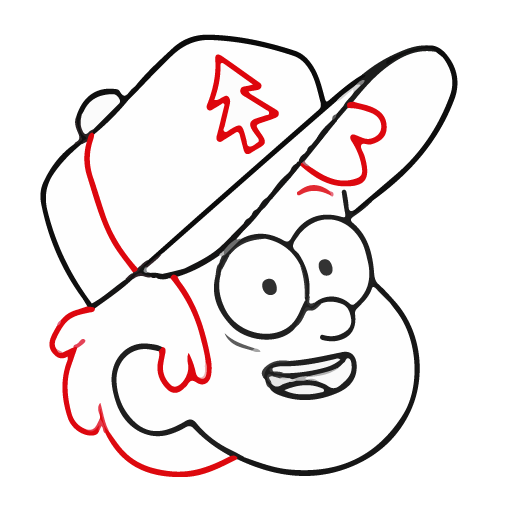 Download Draw Gravity Falls lessons android on PC
