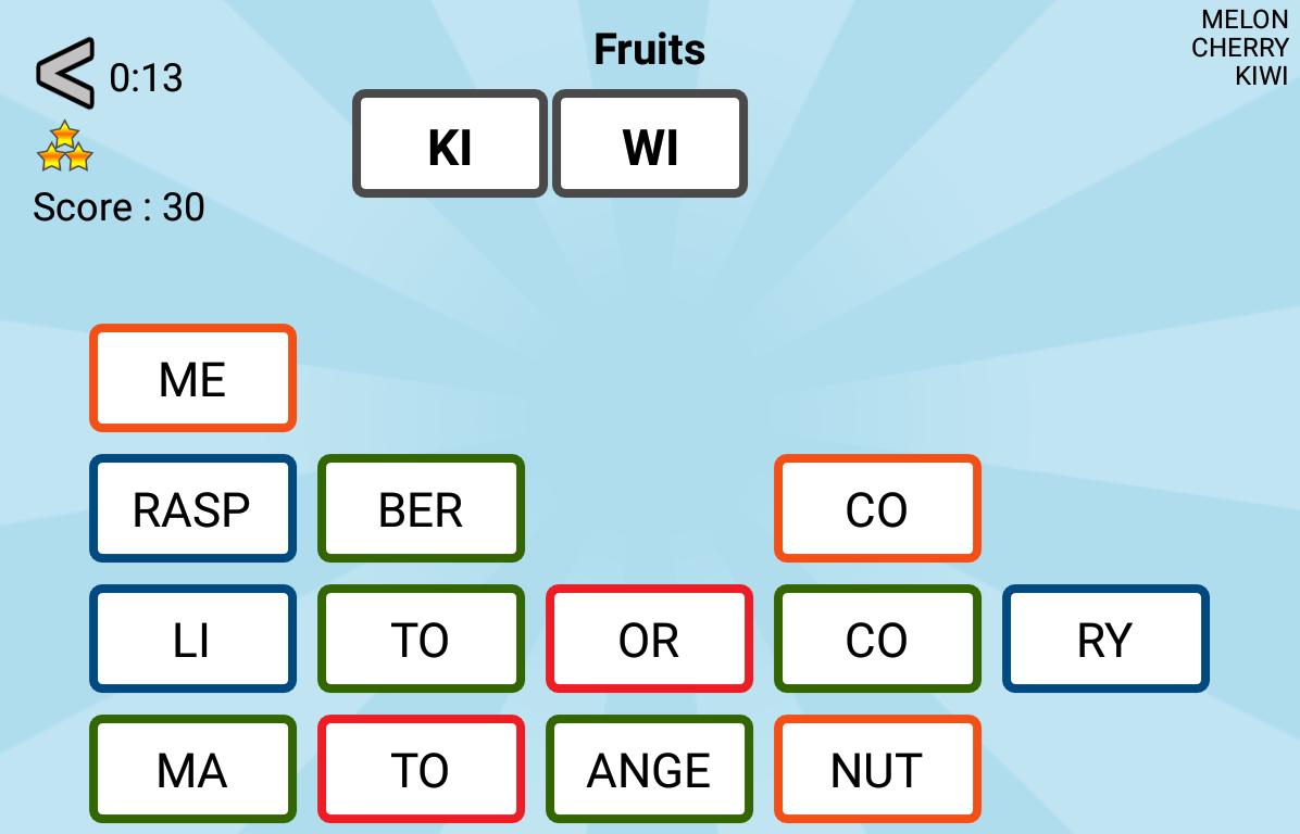 Download Word Domino, letter games android on PC