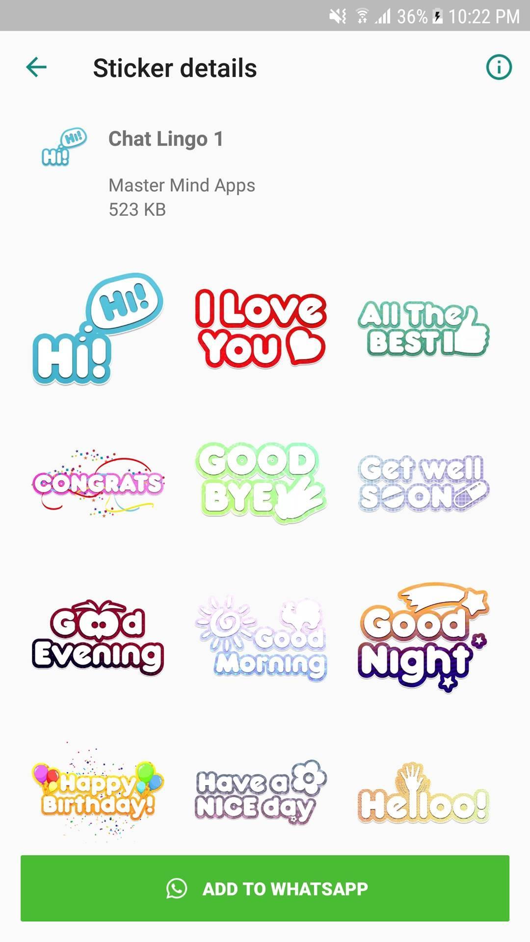 Unduh Chat Lingo Text Stickers - WAS di PC | Resmi GameLoop