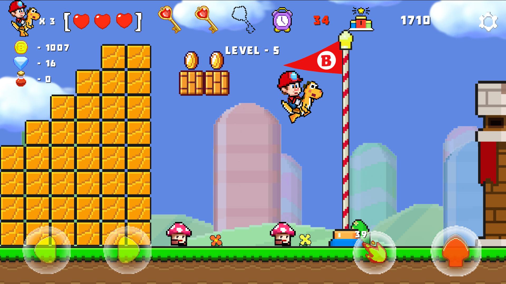 Download Super Jump Bros 1985 : Classic android on PC