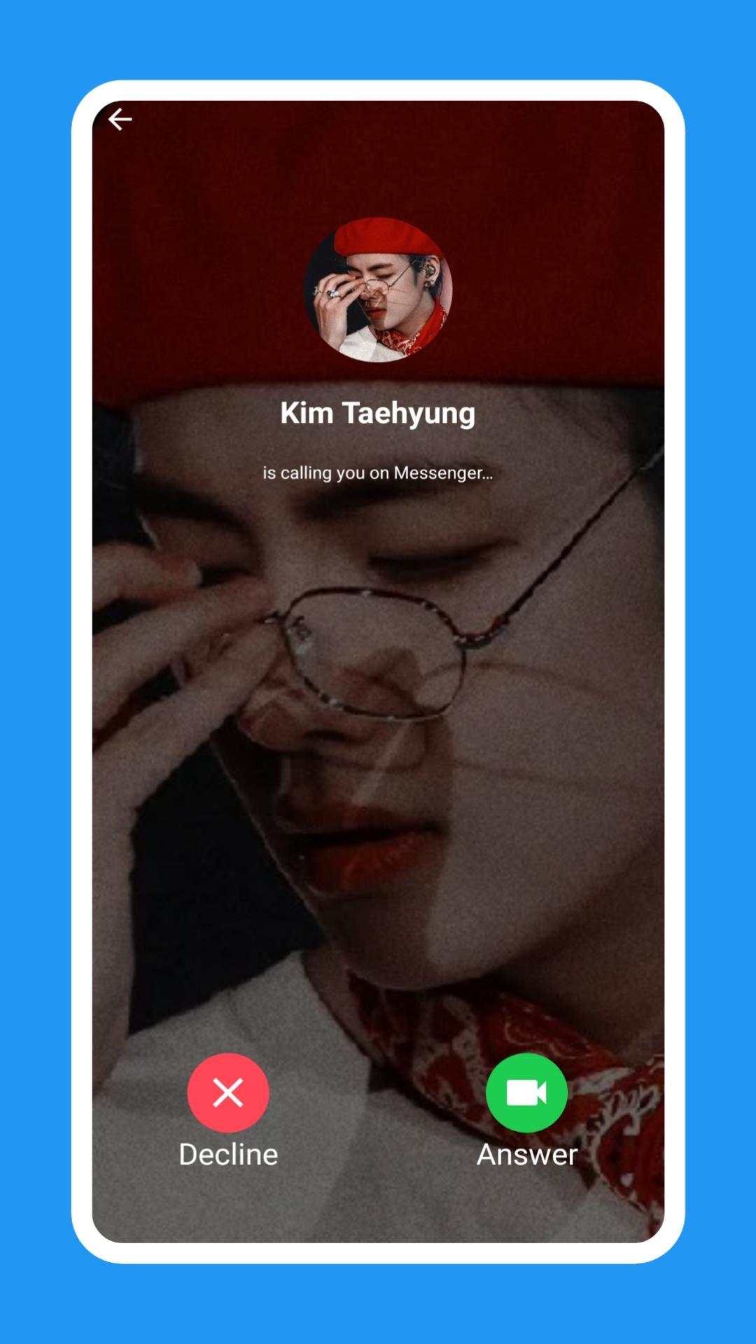 Descargar BTS V Kim Taehyung Call Fake en PC | GameLoop Oficial