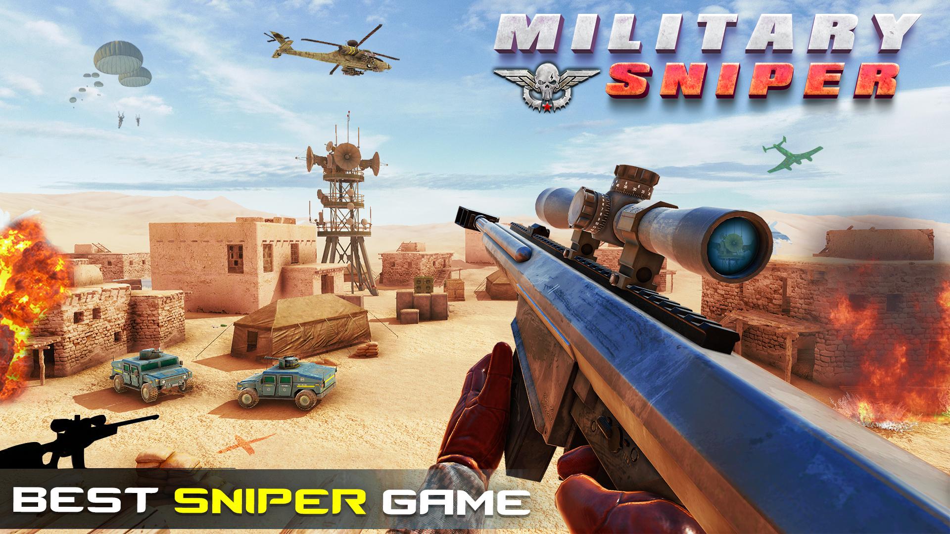 Download Military Sniper Shooting Games android on PC