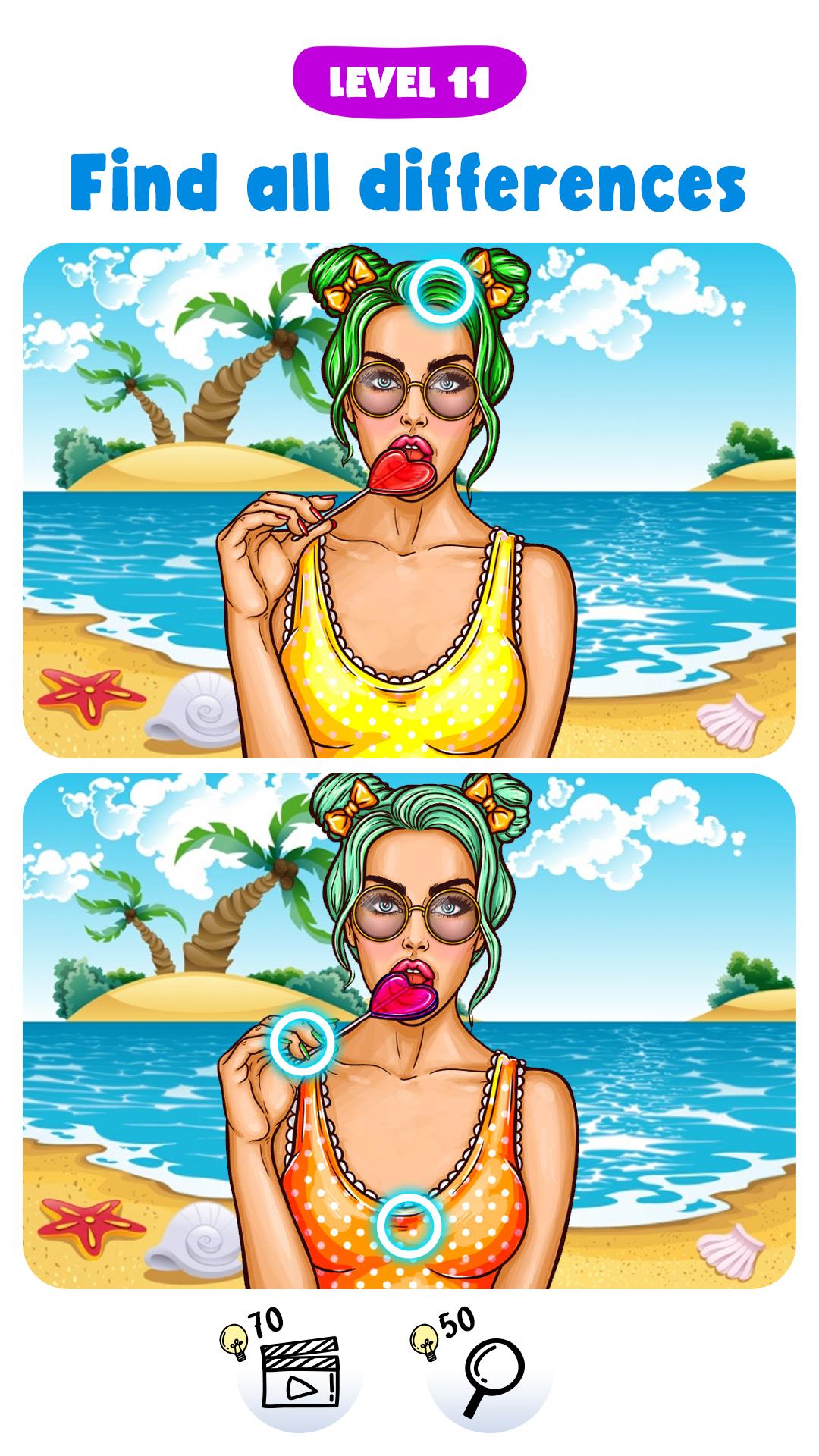 Descargar The 5 differences: Find and Spot them all en PC | GameLoop Oficial