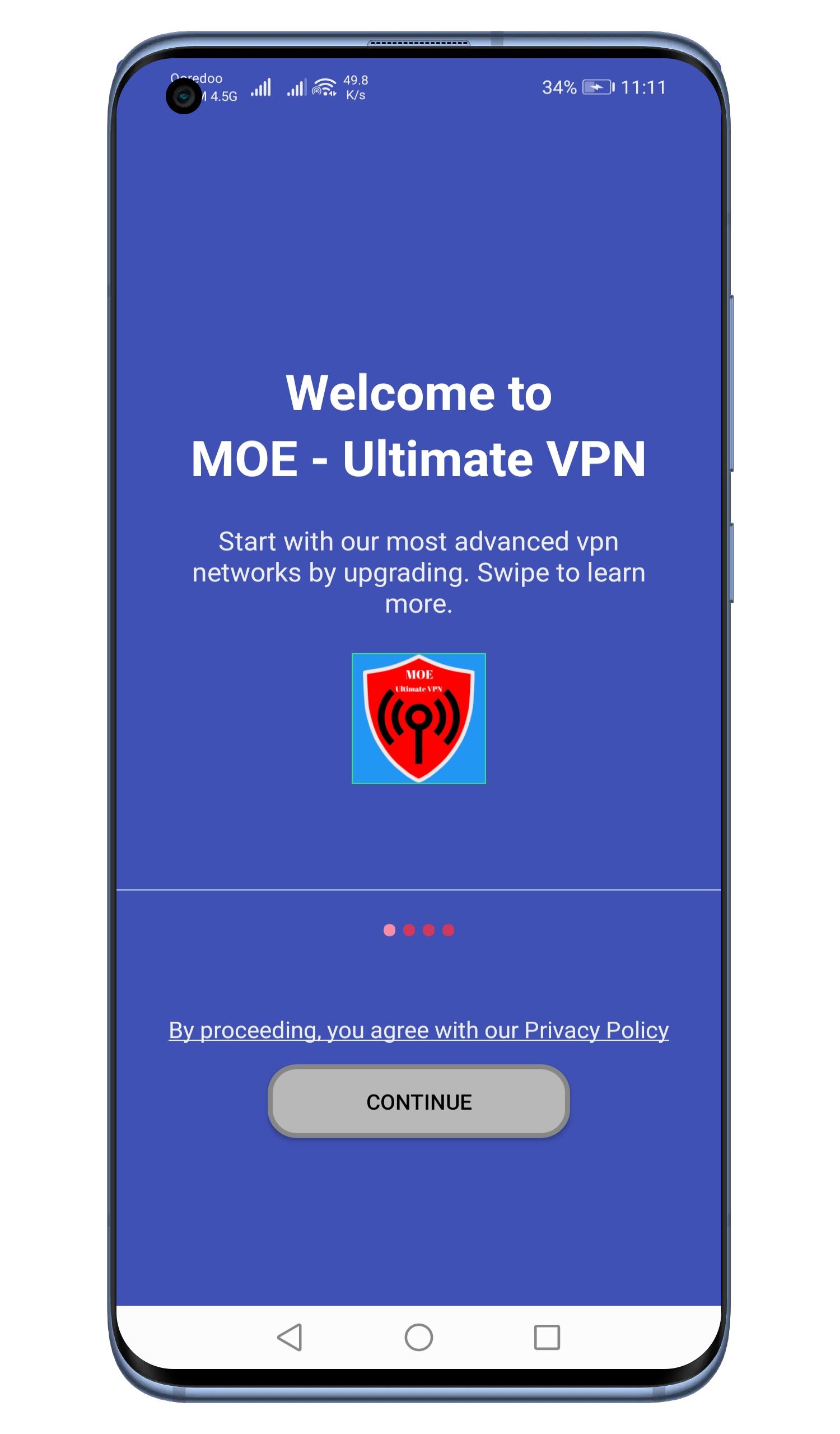 Download MOE - Ultimate VPN android on PC