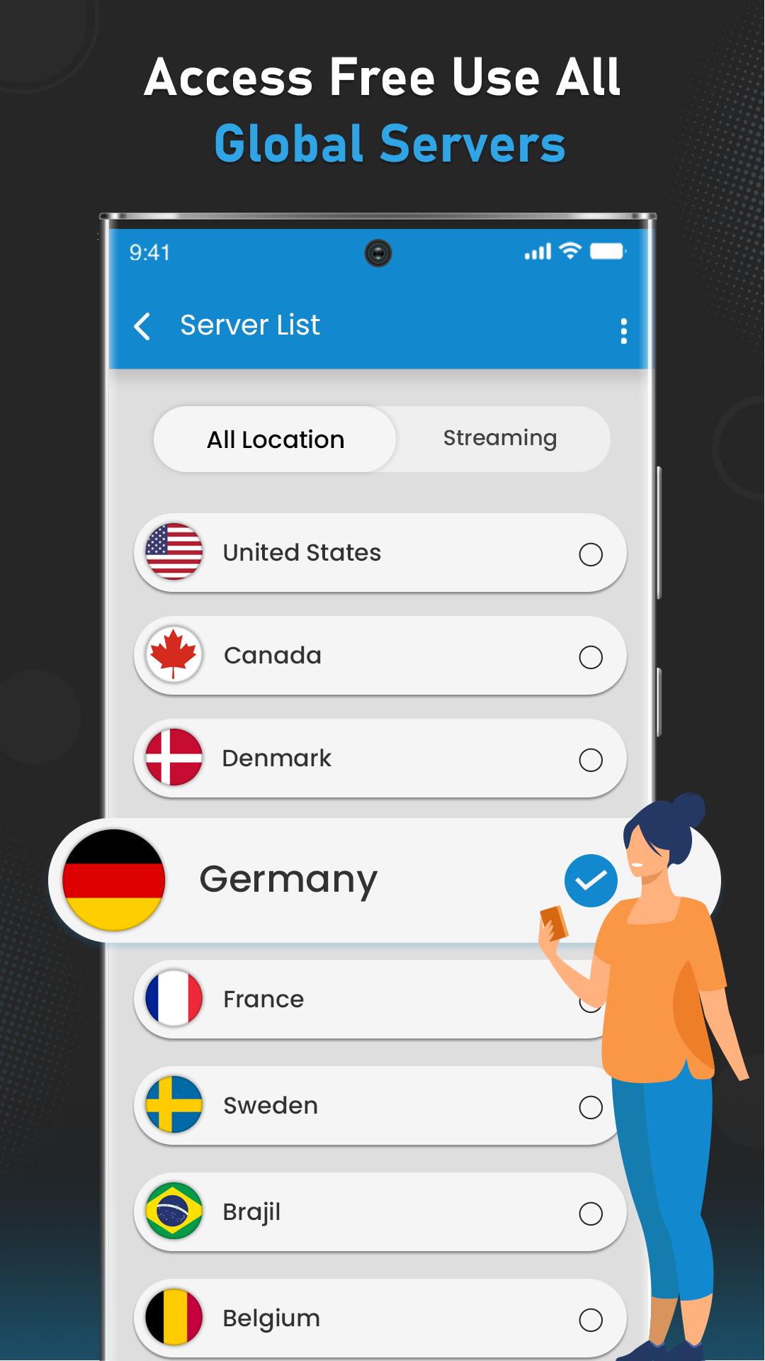 Download Fast VPN - Secure proxy VPN android on PC