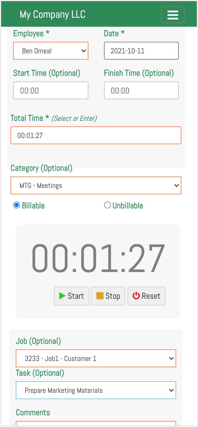 Download Employee Time Tracker android on PC