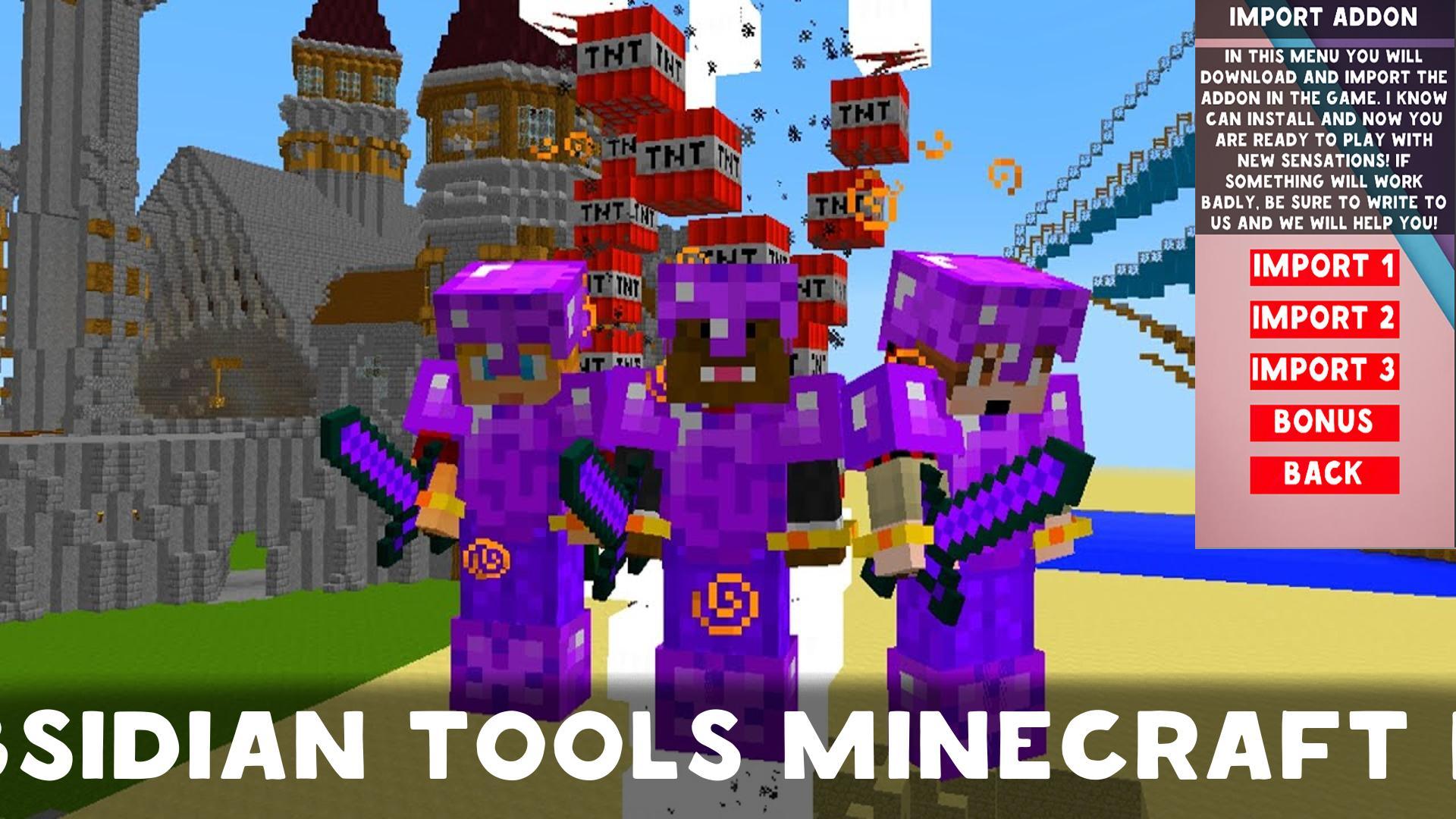 Download Obsidian Tools for Minecraft android on PC