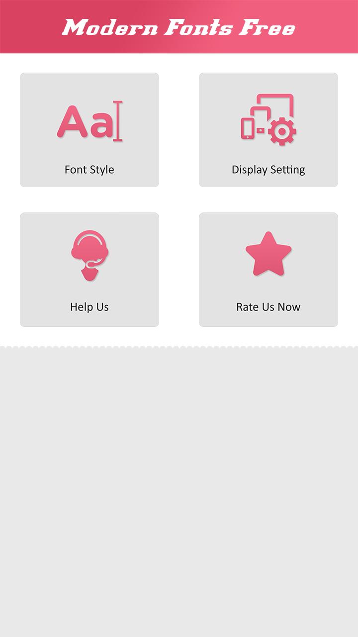 Download Modern Fonts Free android on PC