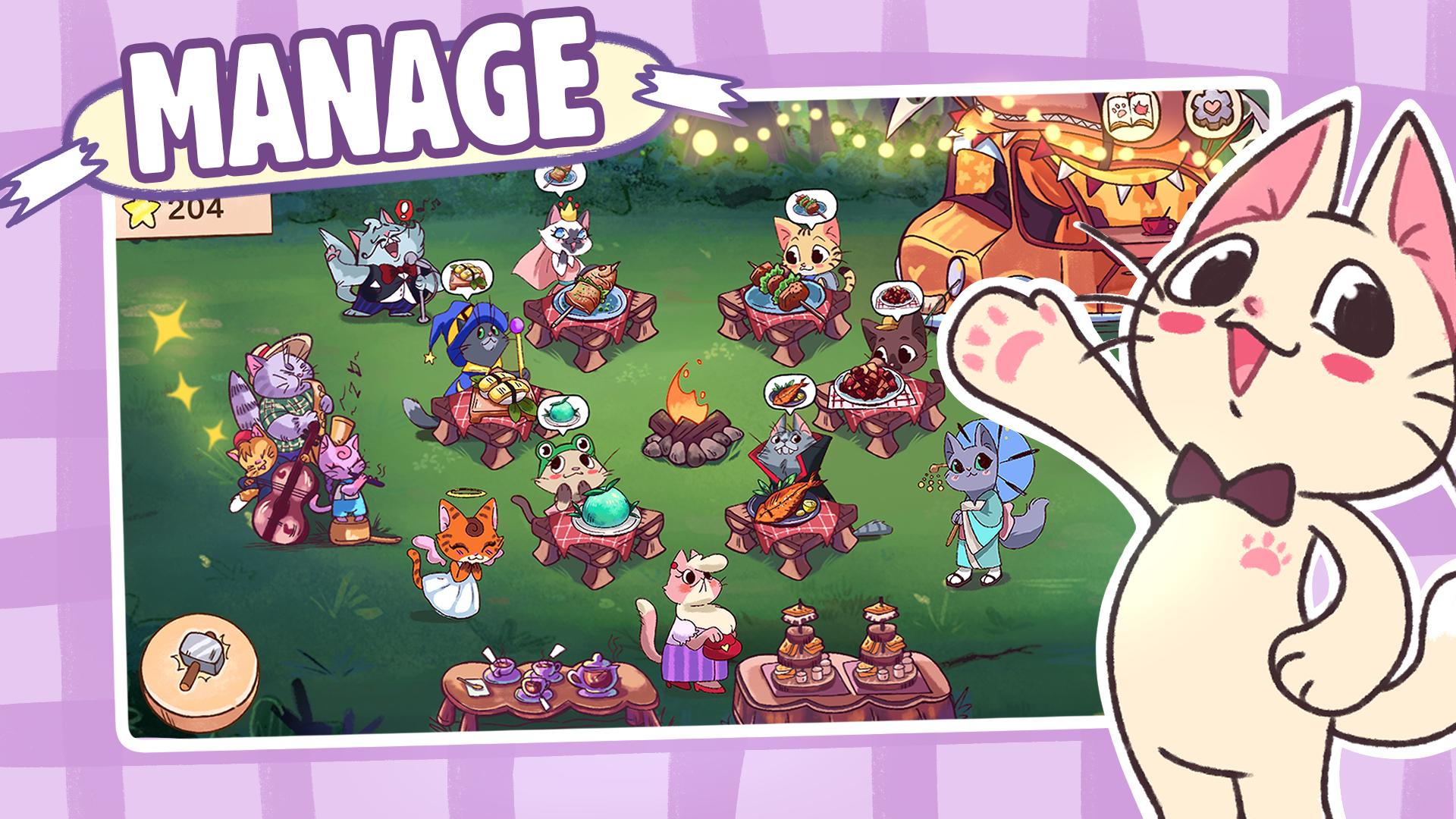 Descargar Meows Cat Cafe en PC | GameLoop Oficial