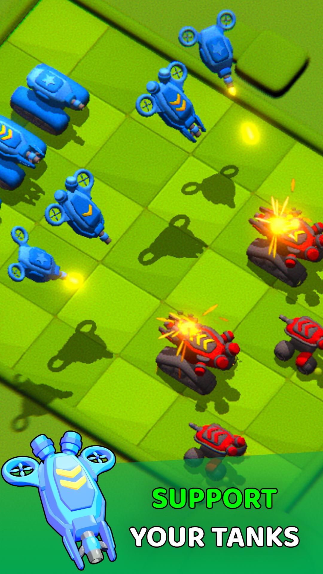 Download Battle Merge: Tanks & Drones android on PC