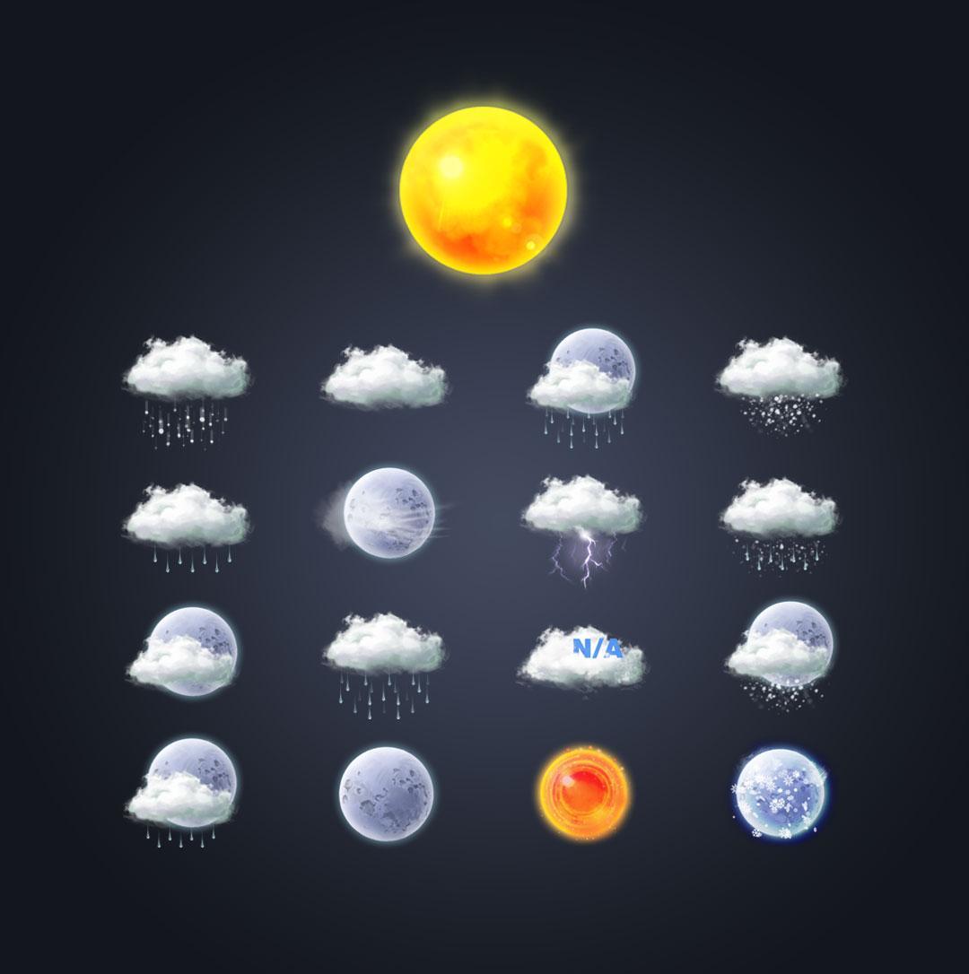 在電腦上下載Painting - Weather icon pack | GameLoop官方網站