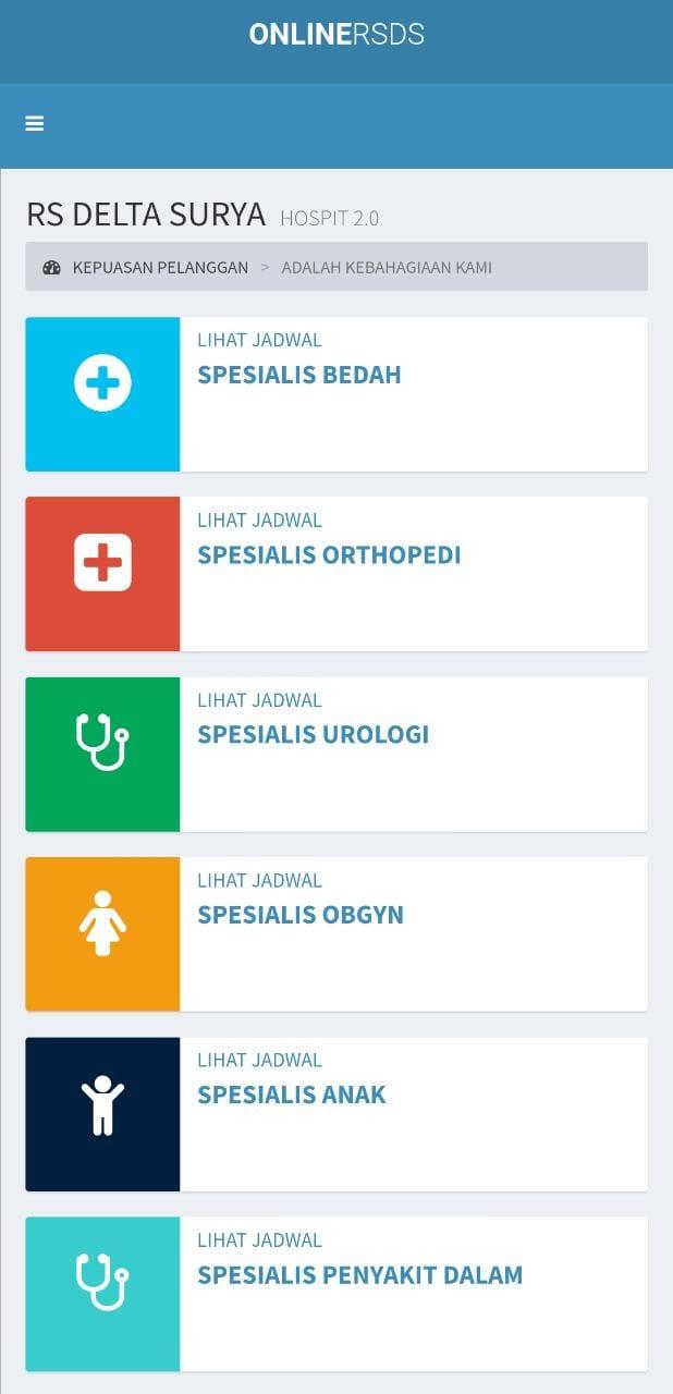 Download Daftar Online RS Delta Surya android on PC